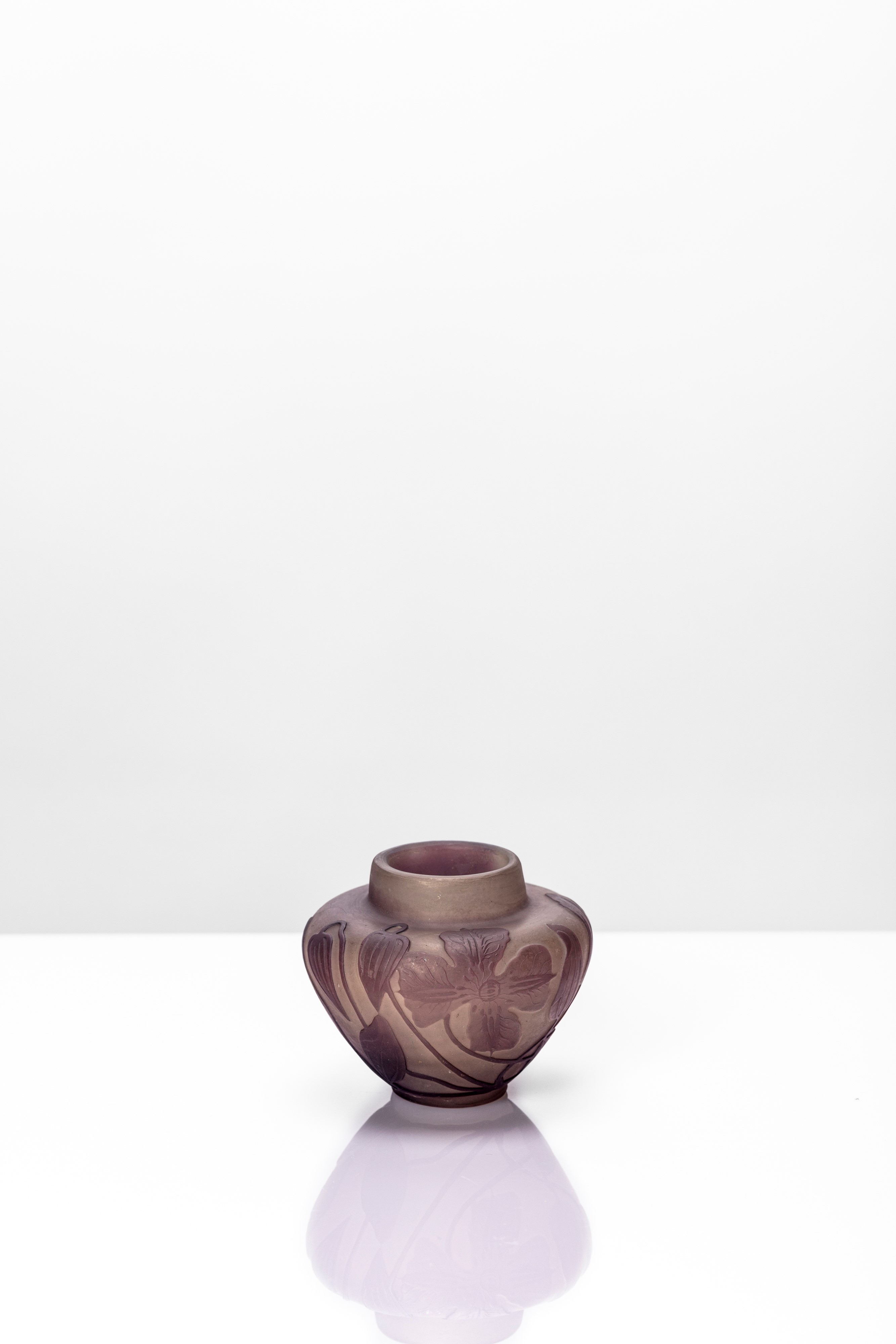 Émile Gallé - Vaso a trottola 1910 circa | Du Verre au Verre / Arti ...