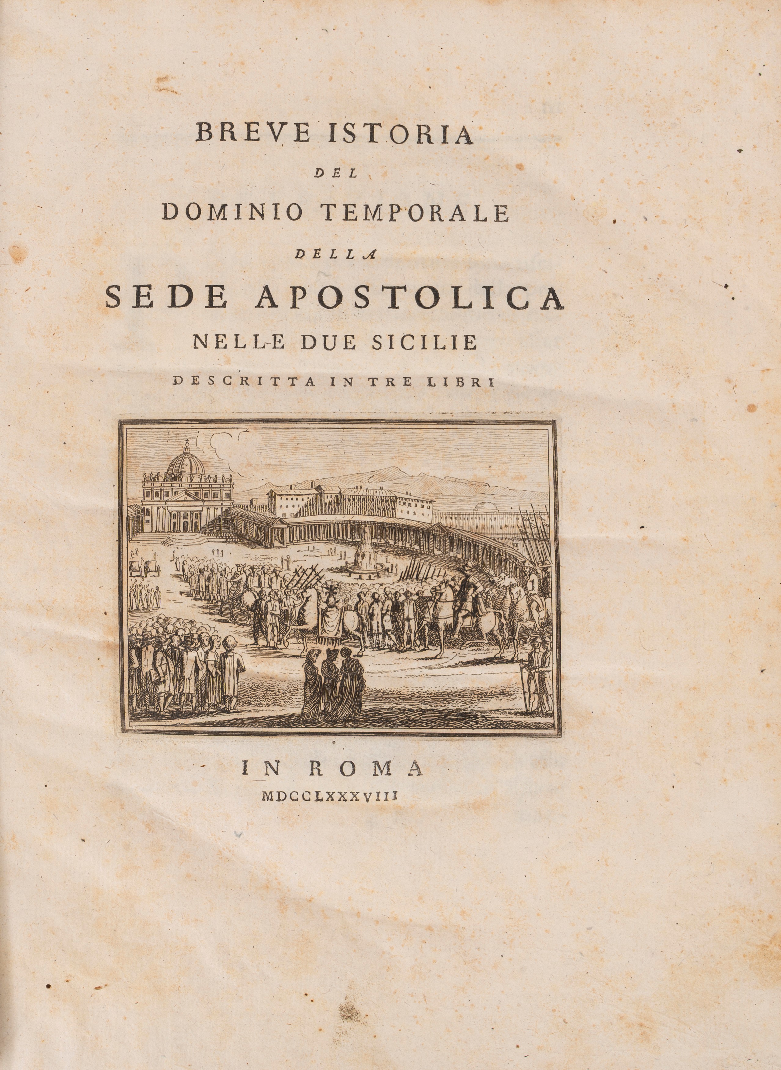 Borgia, Stefano - Brief history of the temporal dominion of the ...