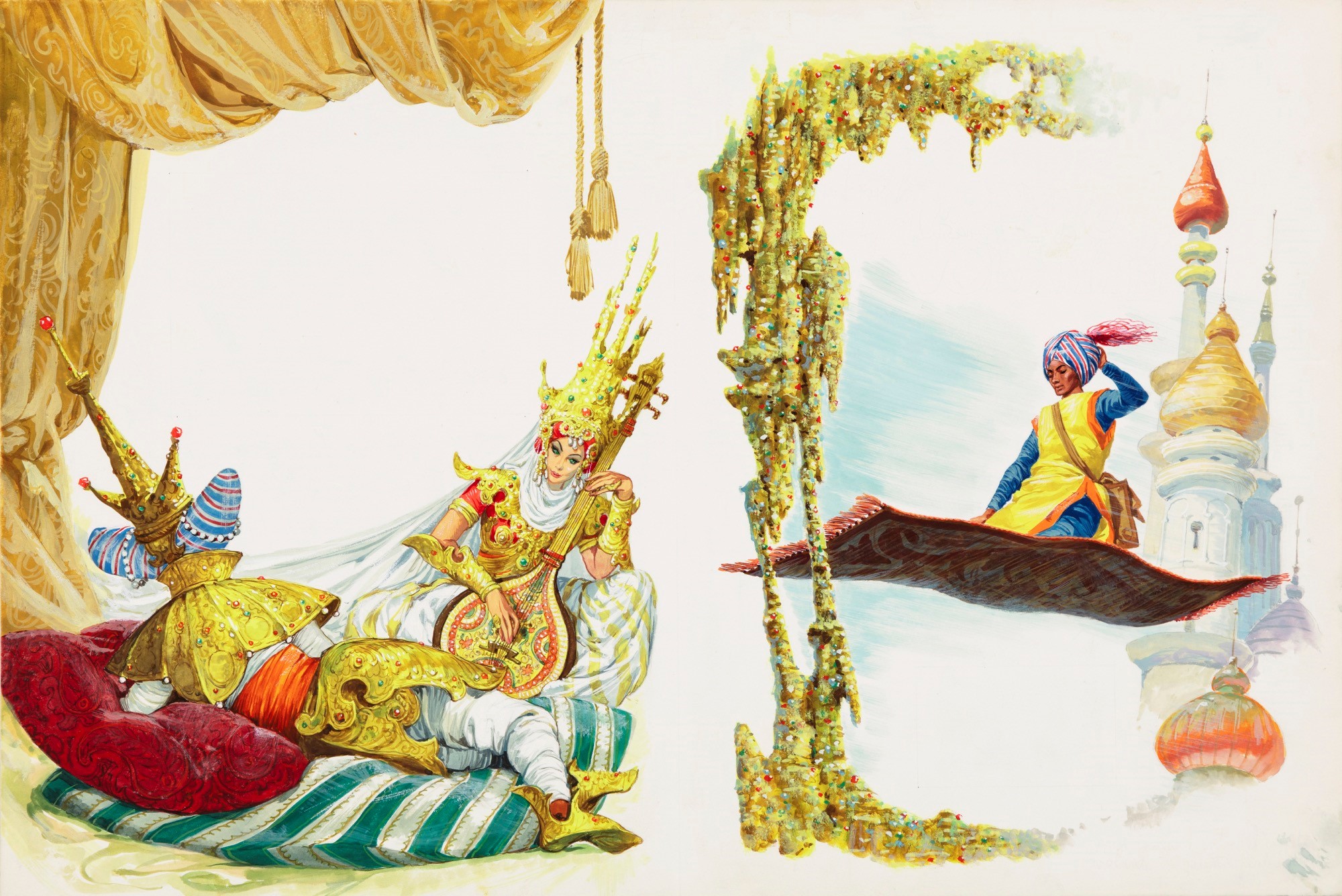 Libico Maraja - The Story of Prince Ahmed and the fairy Pari Banou 1966 ...