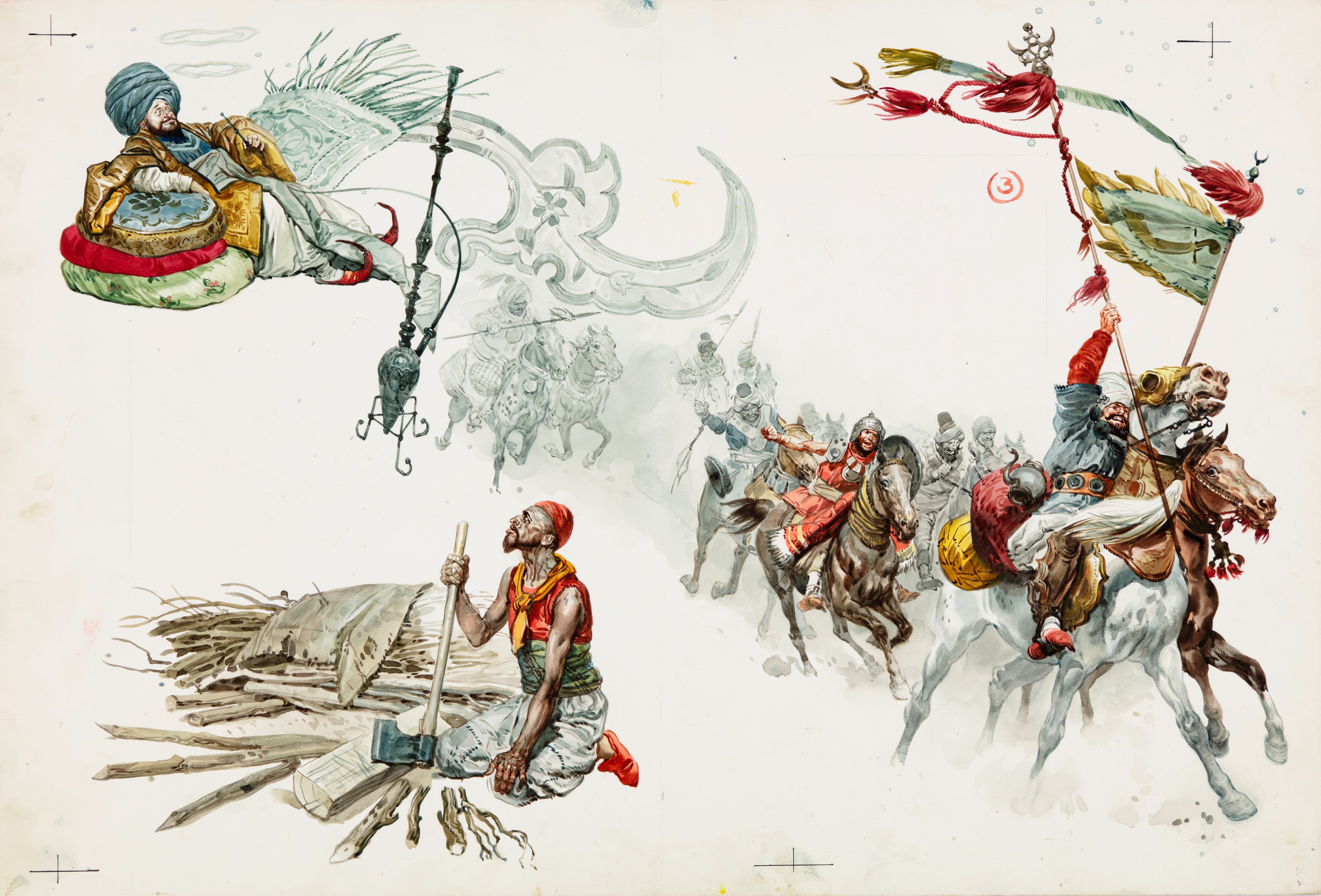 Ferri (Rino Ferrari) - Ali Baba and the Forty Thieves 1966 | Fairy ...