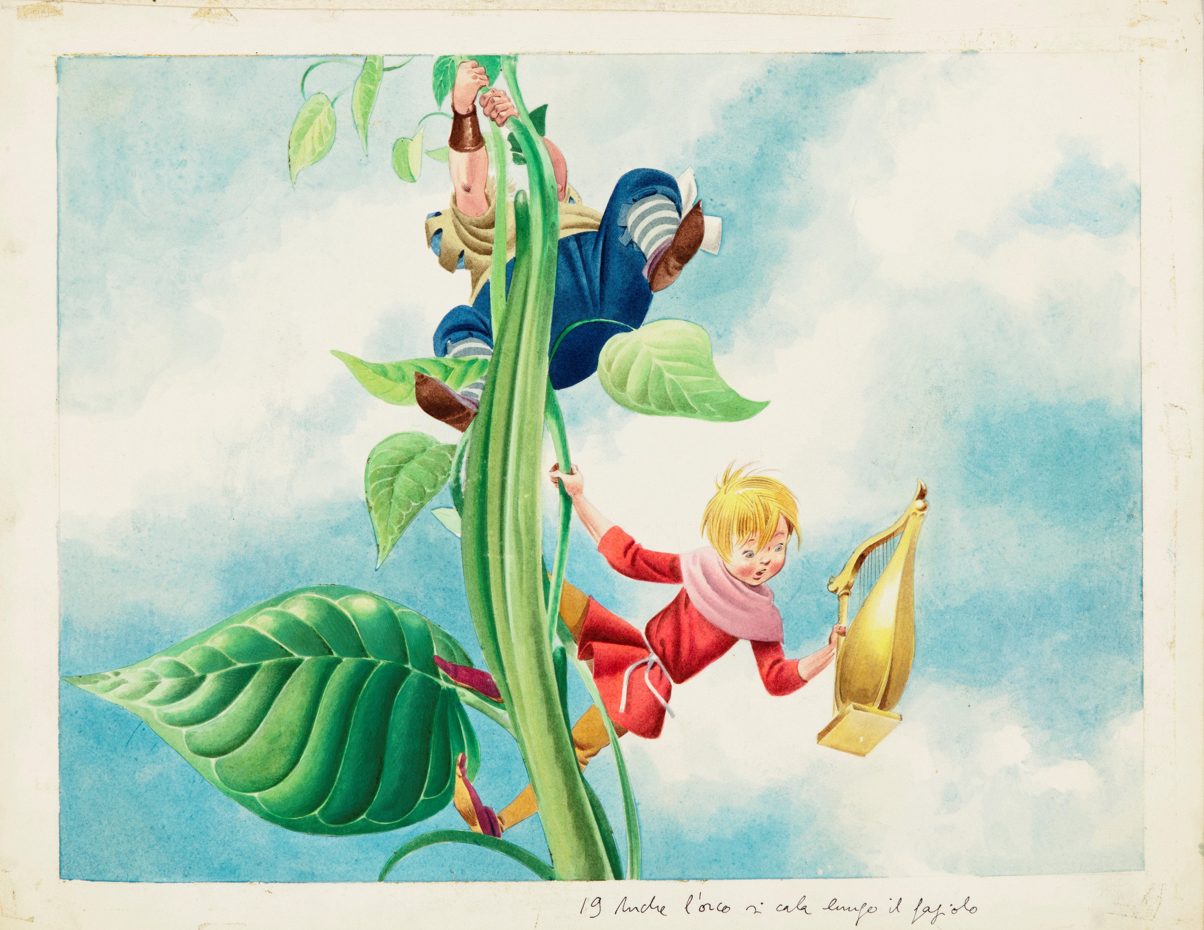 Tony Wolf (Antonio Lupatelli) - Jack and the Bean 1966 | Fairy Tales ...