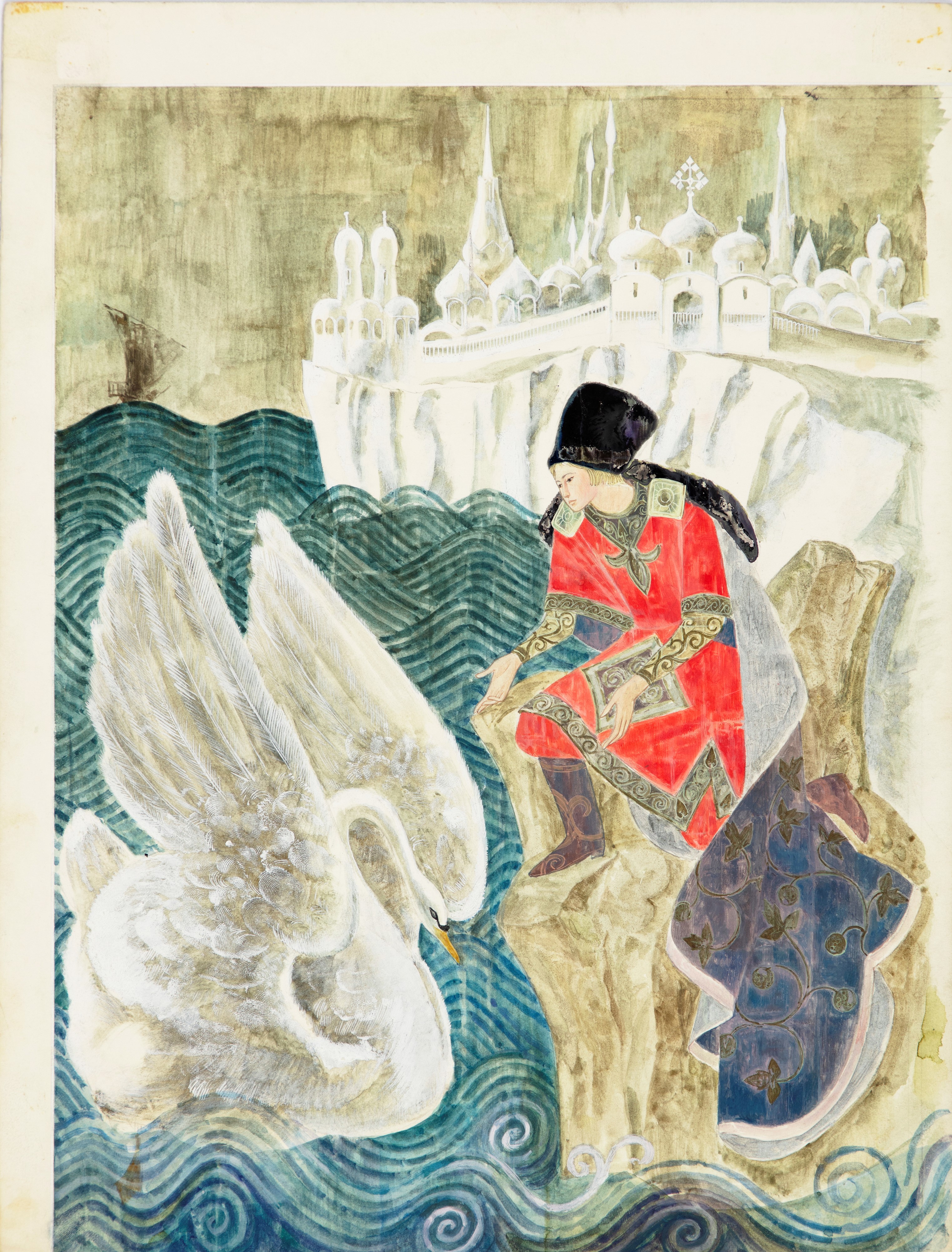 Gianni Benvenuti - Fiabe di Puskin 1963 | Fairy Tales / Illustrazioni ...