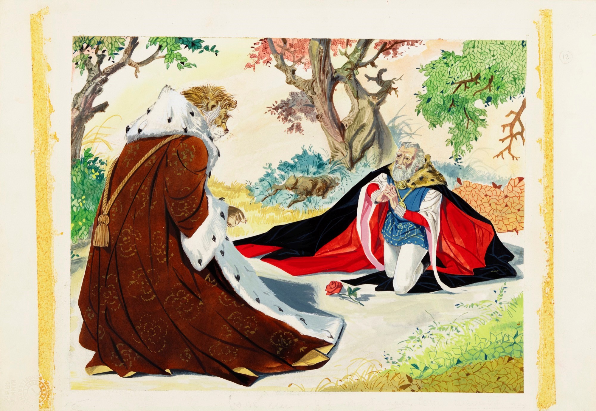 Pinardi - Beauty and the Beast 1960s | Fairy Tales / Original Comic ...