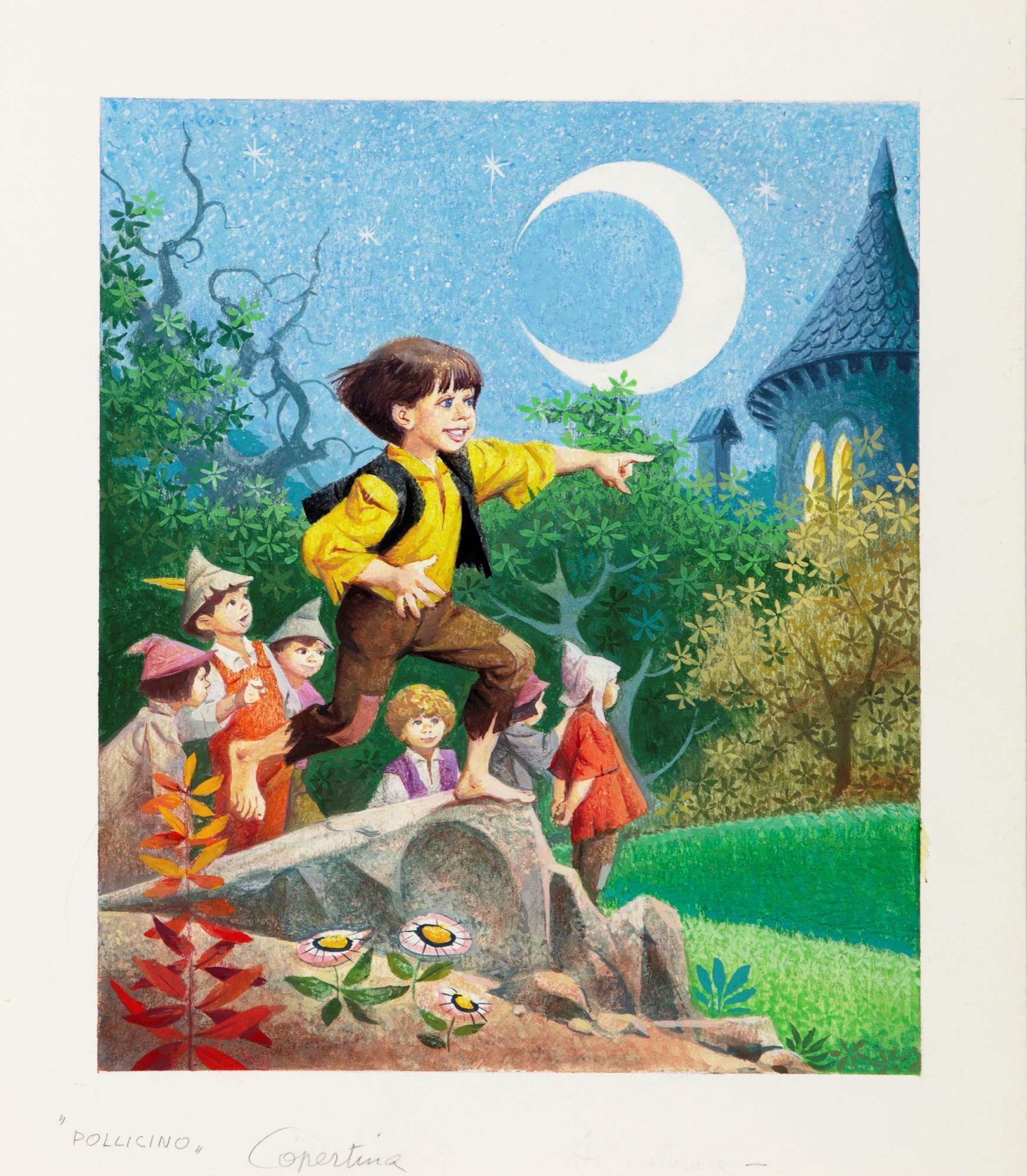 Severino Baraldi - Little Thumb 1980s | Fairy Tales / Original Comic ...