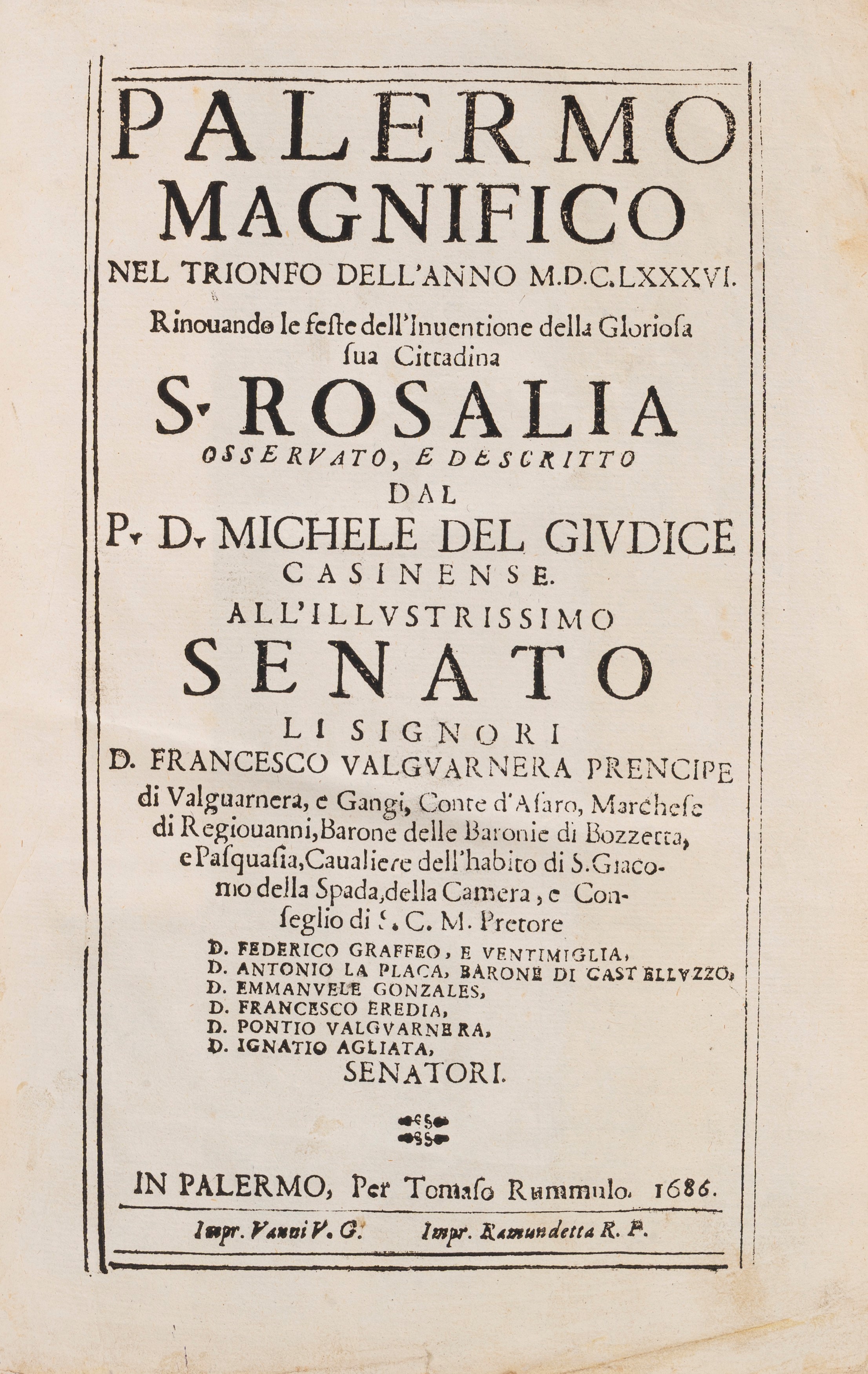 Palermo - Giudice, Michele del - Palermo magnificent in the triumph of ...