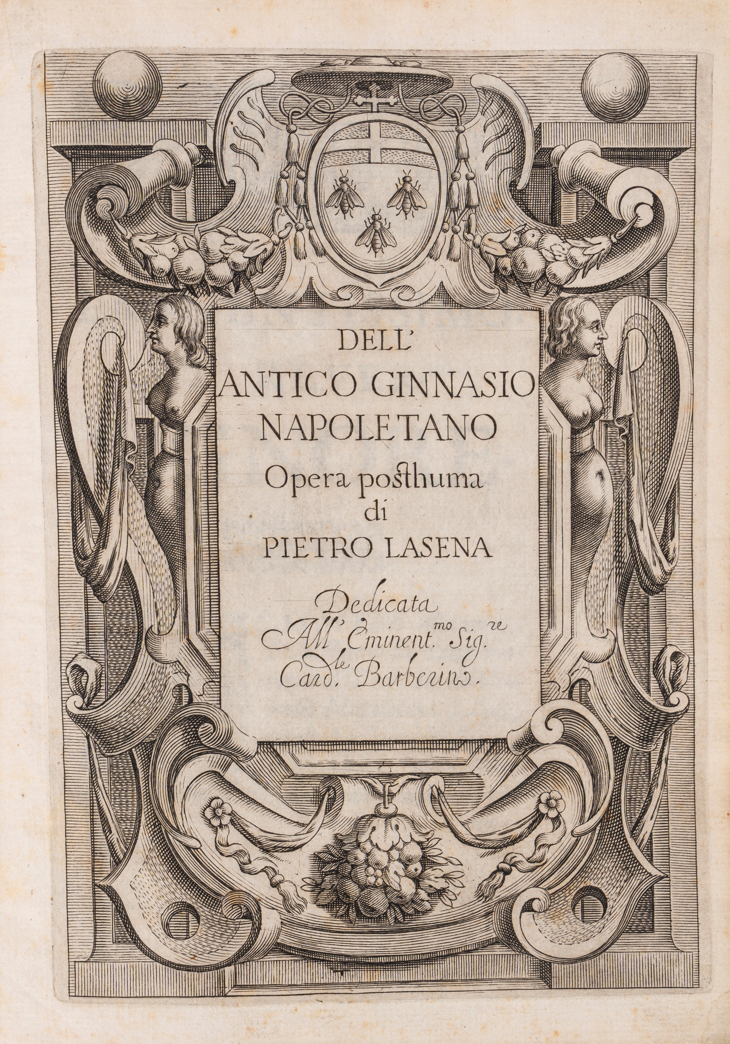 Lasena, Pietro - Of the Ancient Neapolitan Gymnasium 1641 | NAPOLI 2500 ...
