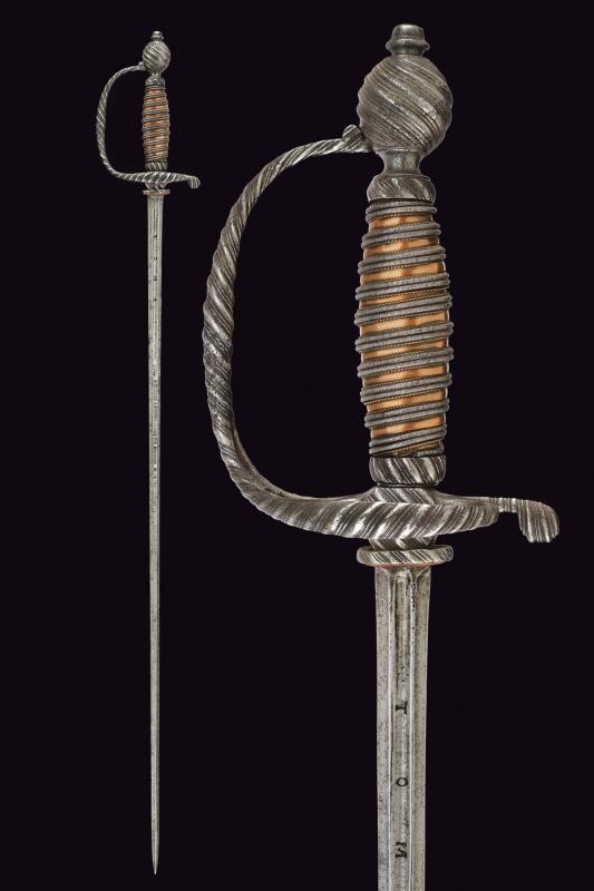 A loop hilt smallsword Late 17th - Early 18th Century | Fine Antique ...