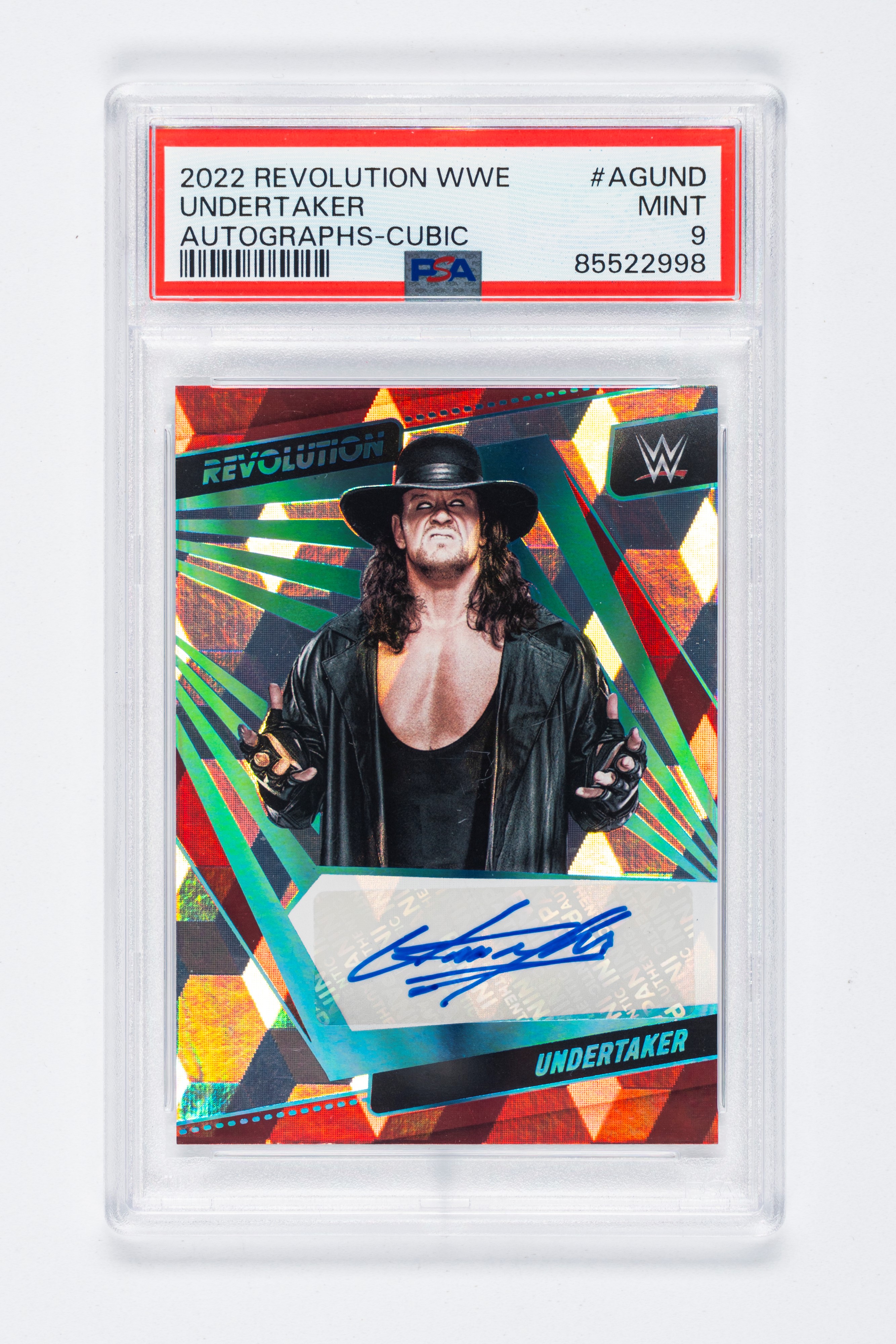 Undertaker - Undertaker – Card autografata - Panini Revolution WWE ...