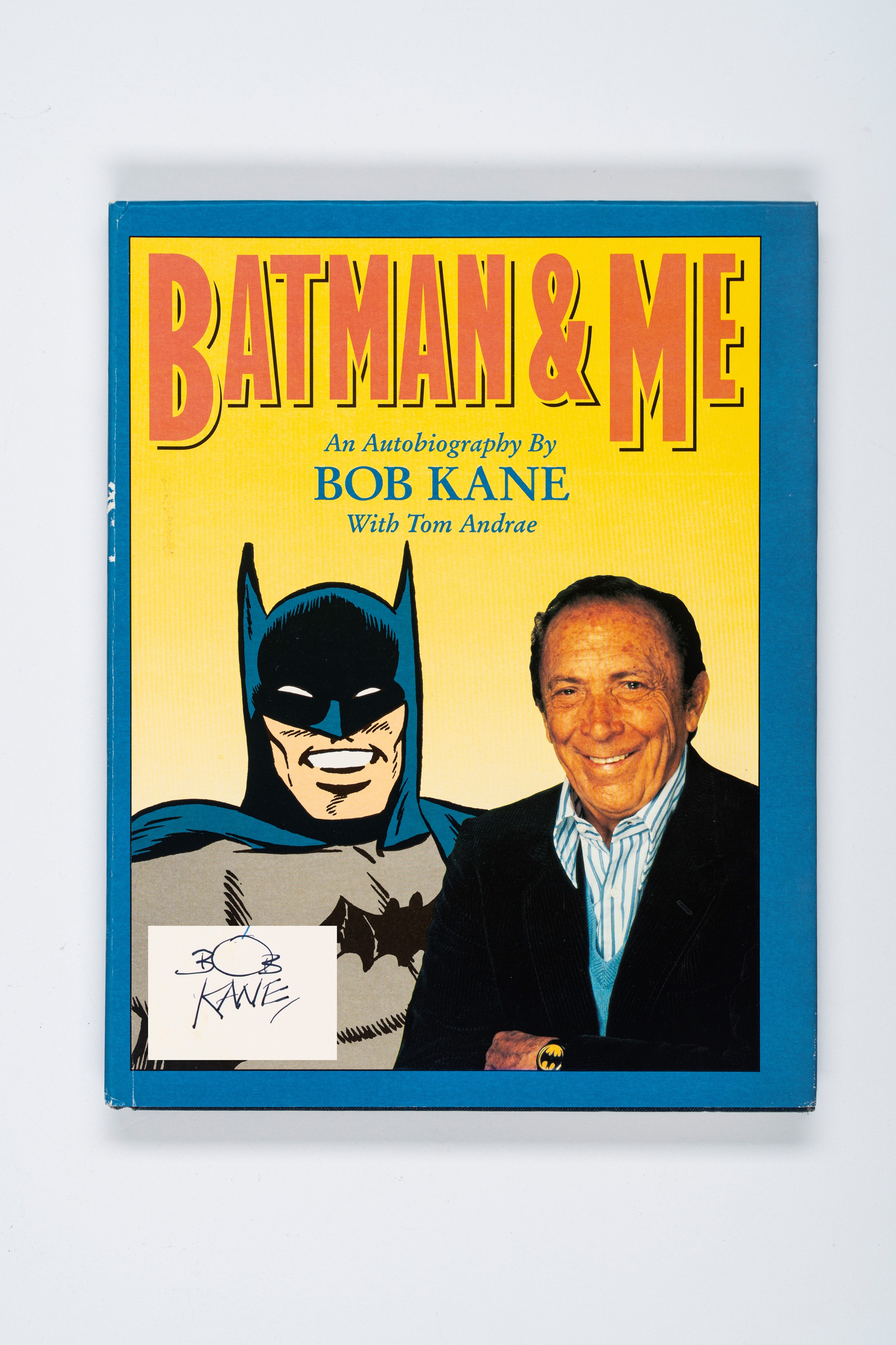 Bob Kane - Bob Kane – Libro autografato – Batman & Me – Tiratura ...