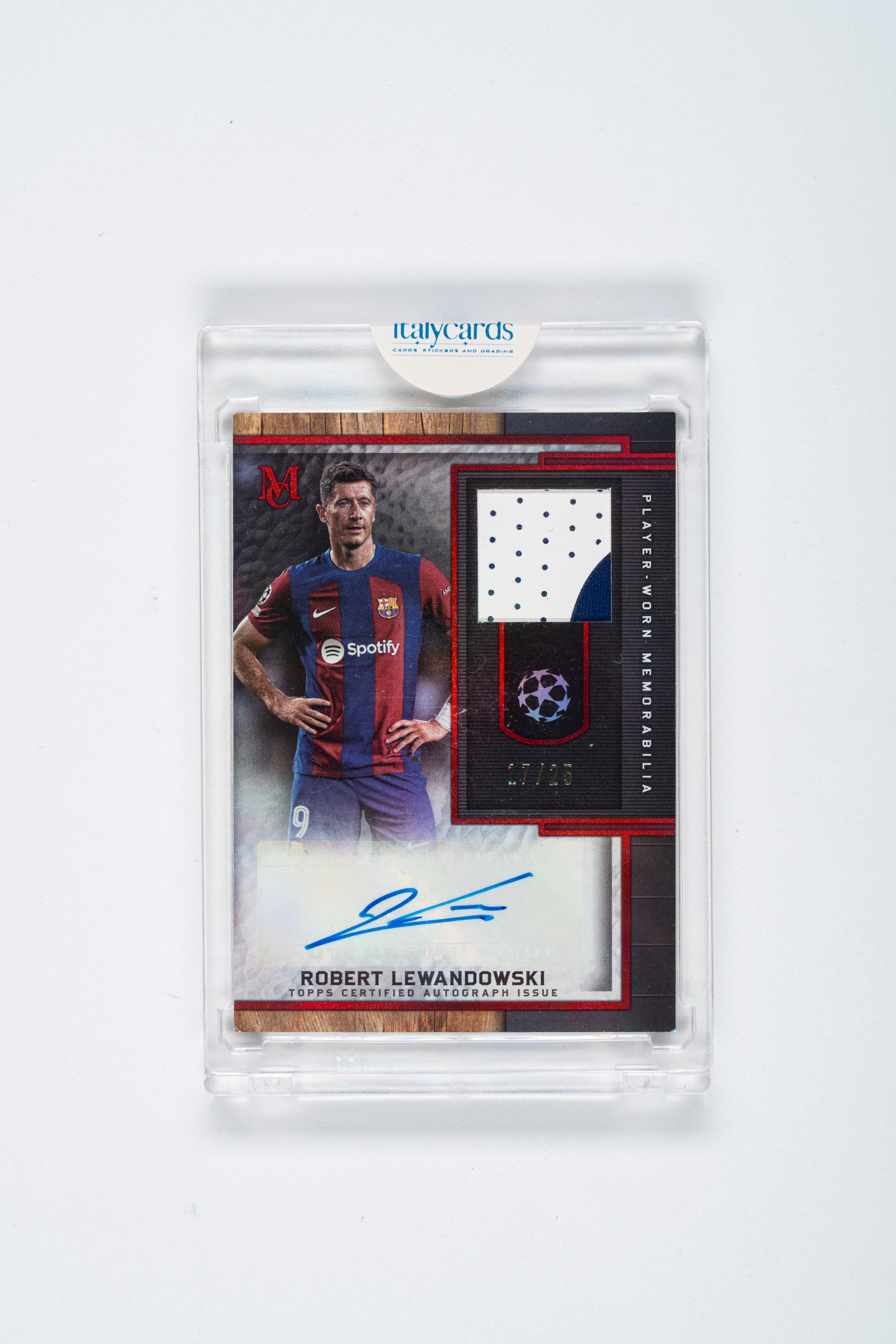 Robert Lewandowski - Robert Lewandowski – Card autografata – Barcellona ...