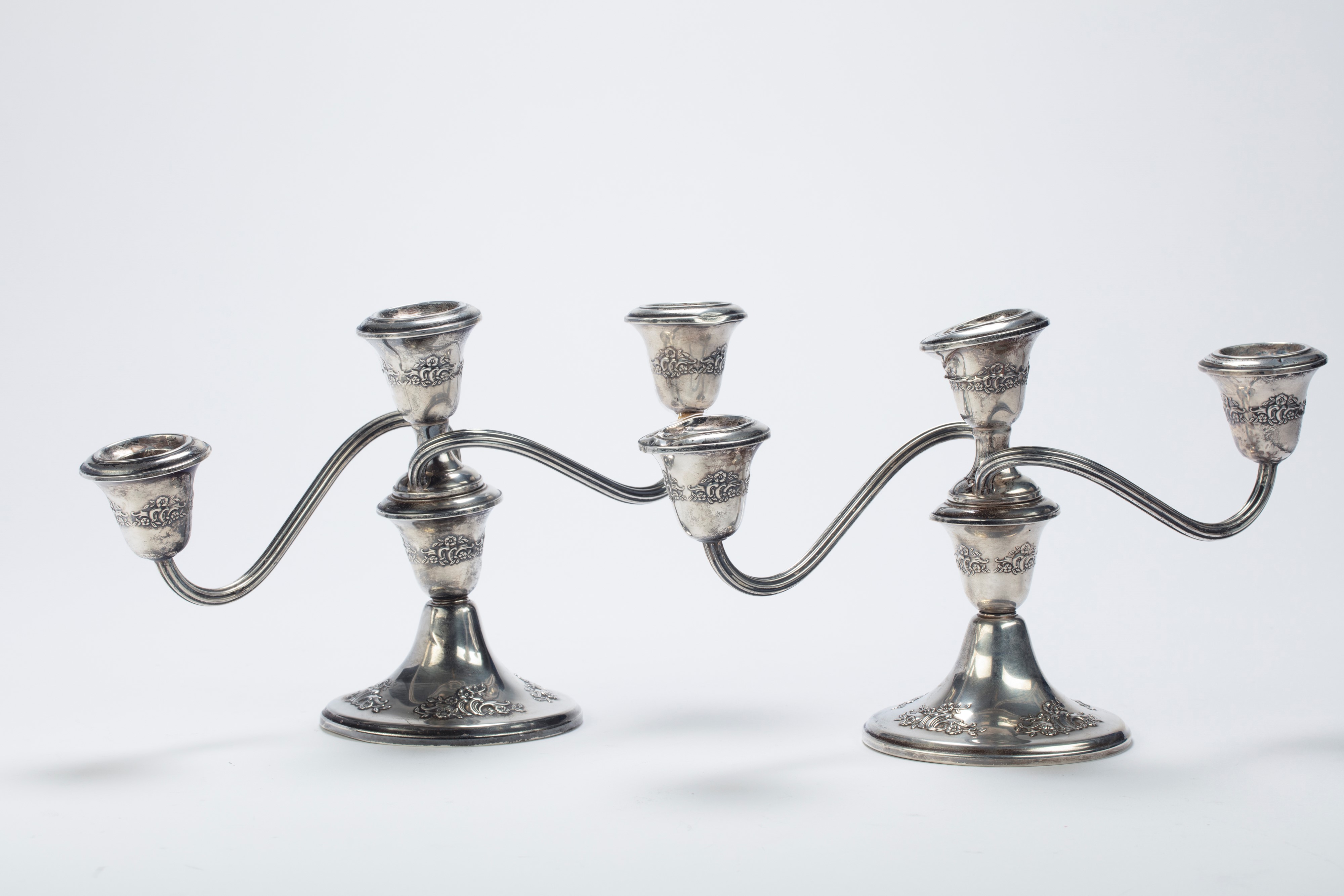 Gorham - Pair of candelabra United States, first half of the 20th ...