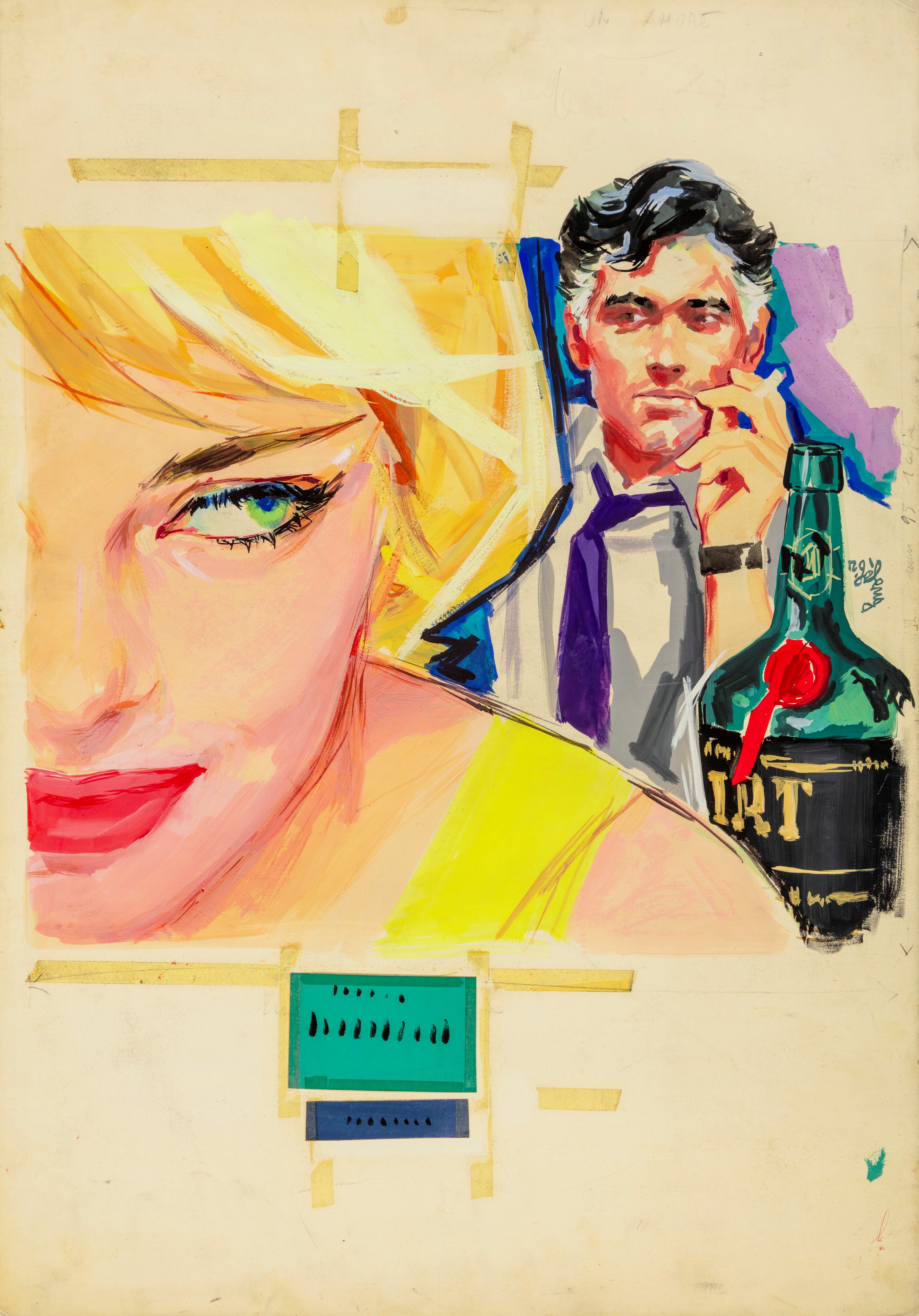 Rinaldo Geleng - Un amore 1960 | Fumetti: Tavole e Illustrazioni ...