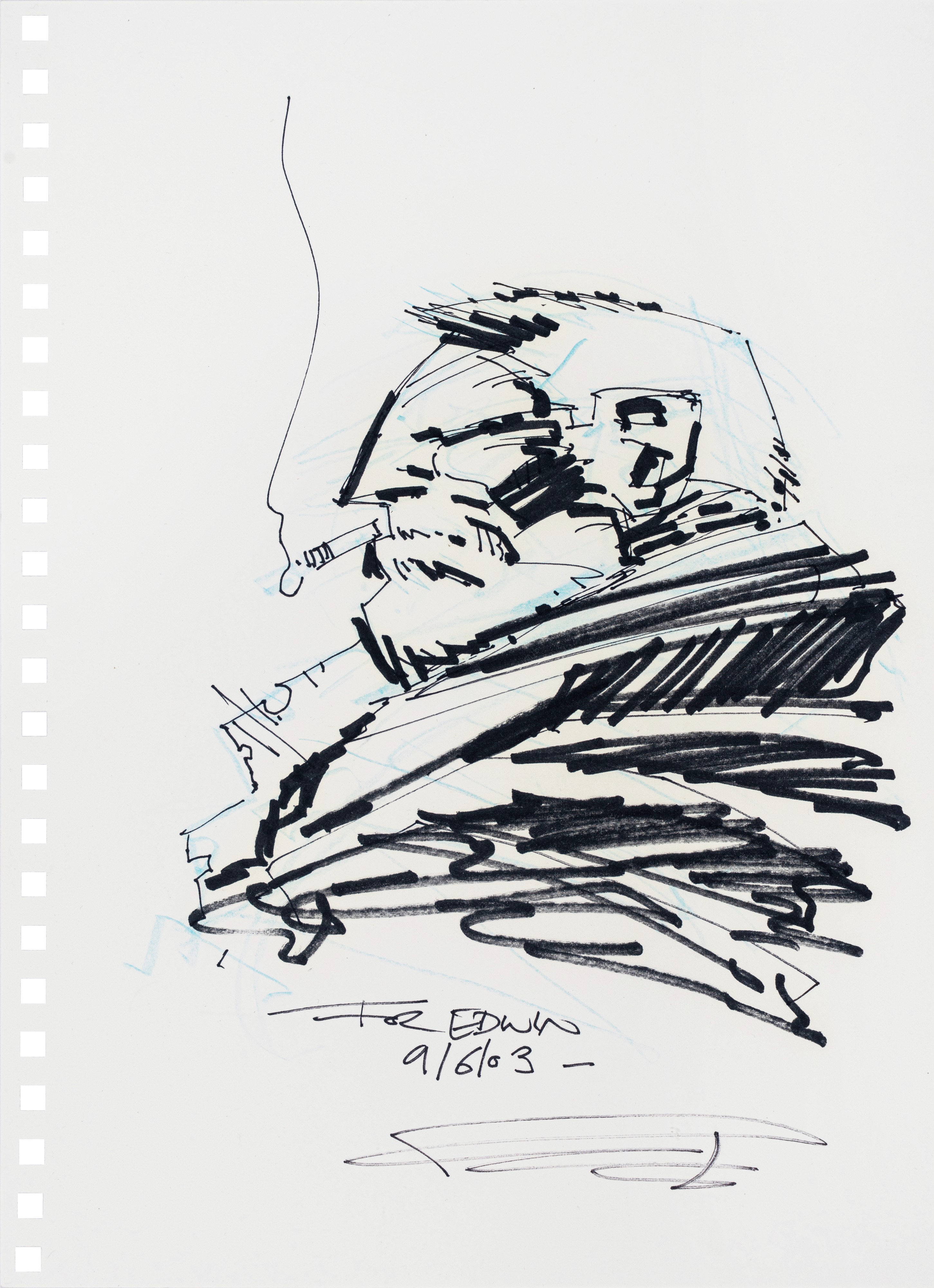 Frank Miller - Sin City - Marv 2003 | Original Comic Arts | Finarte ...