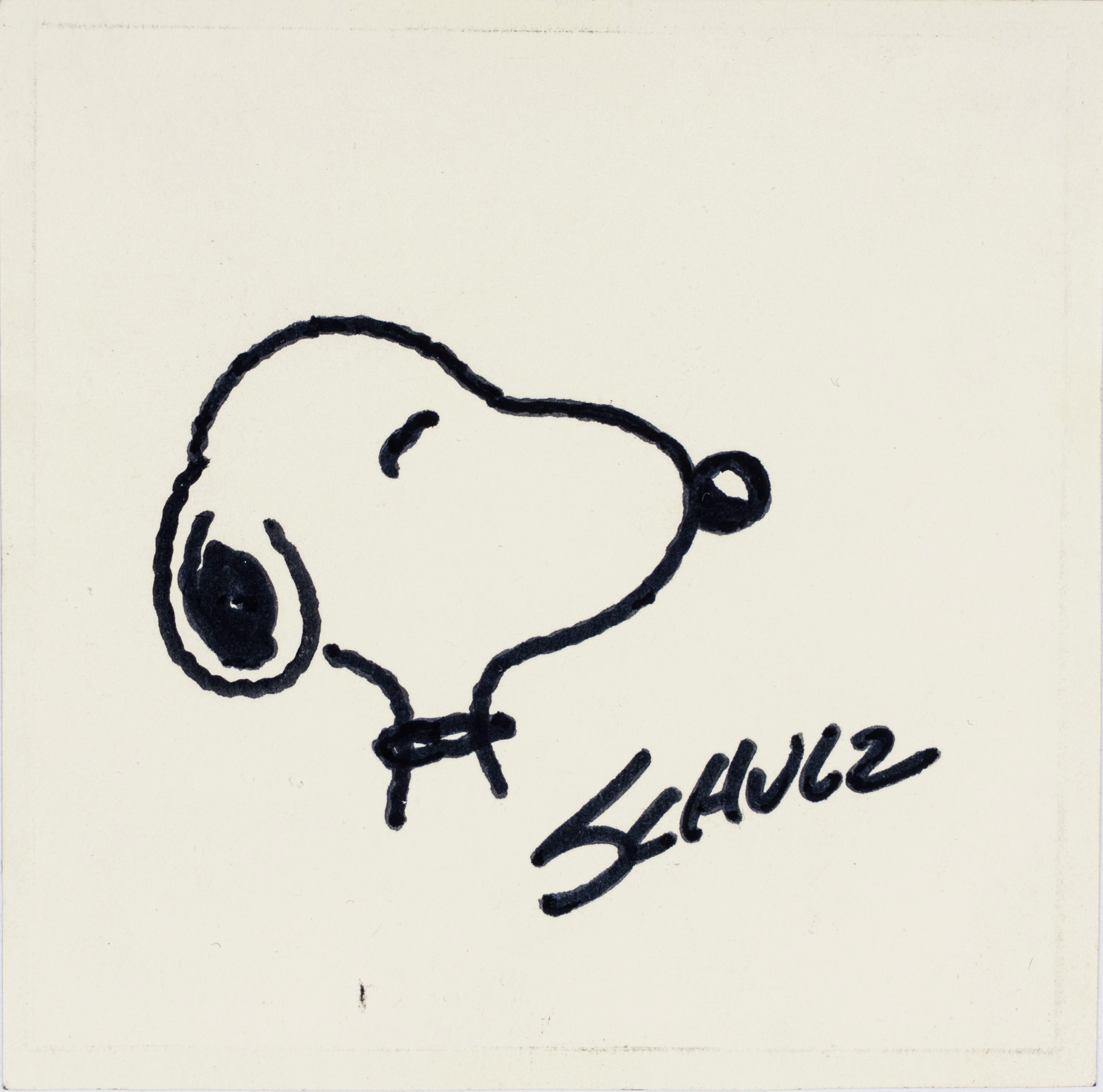Charles M. Schulz - Snoopy 1990s | Original Comic Arts | Finarte, casa ...