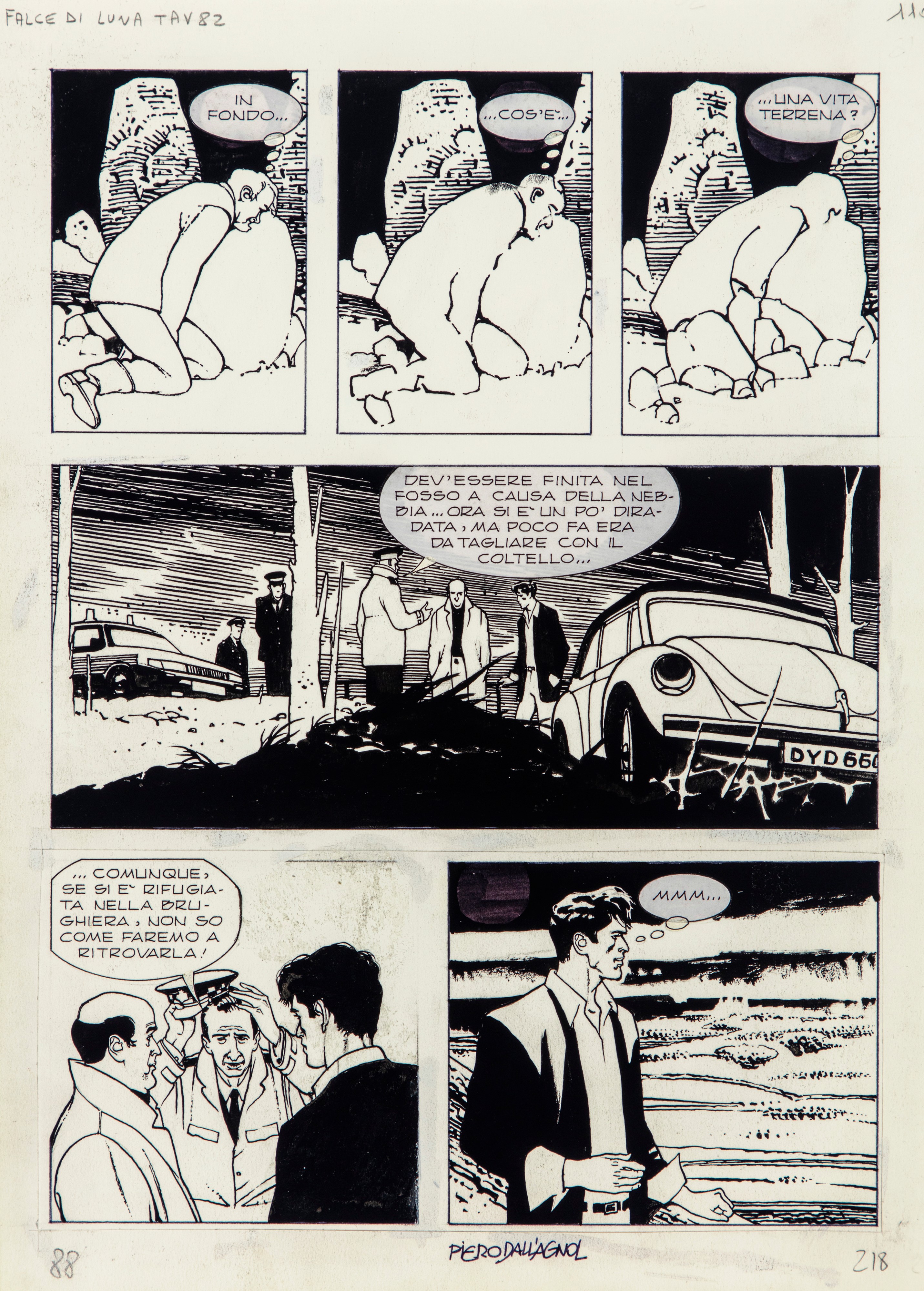Pietro Dall'Agnol - Dylan Dog - Falce di Luna 1994 | Fumetti: Tavole e ...