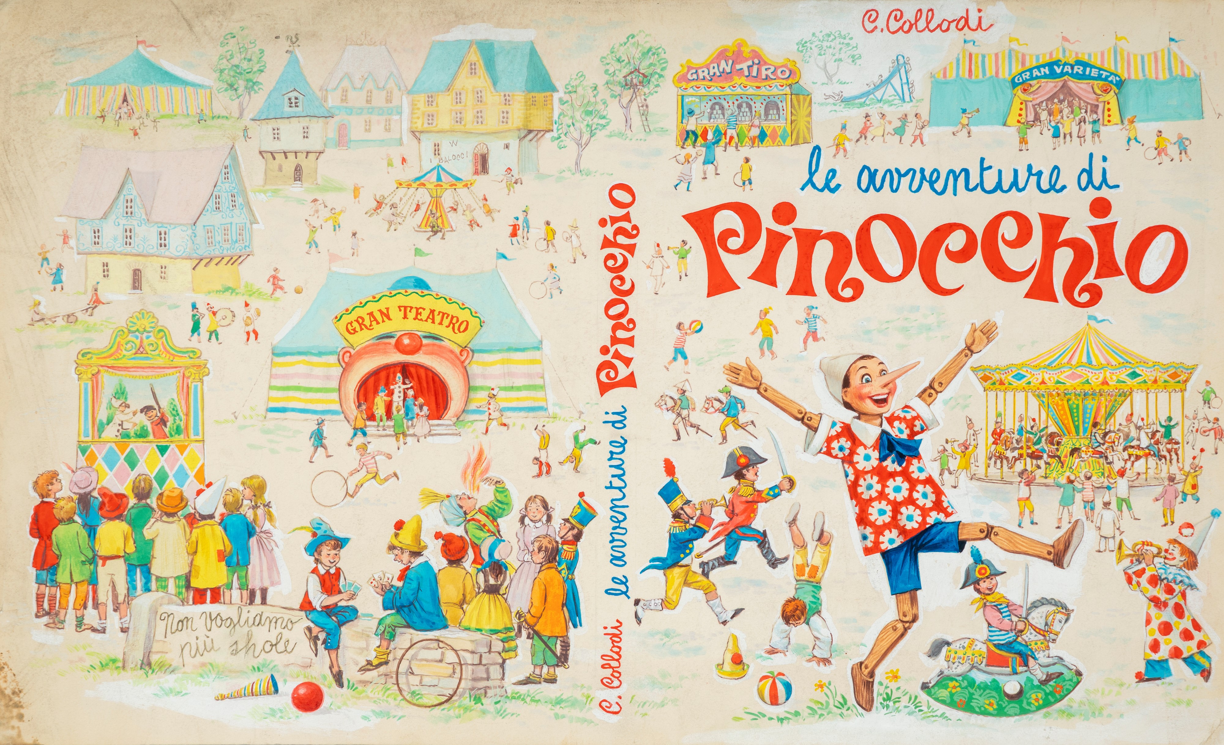 A. Baita - Le avventure di Pinocchio 1965 | Fumetti: Tavole e ...