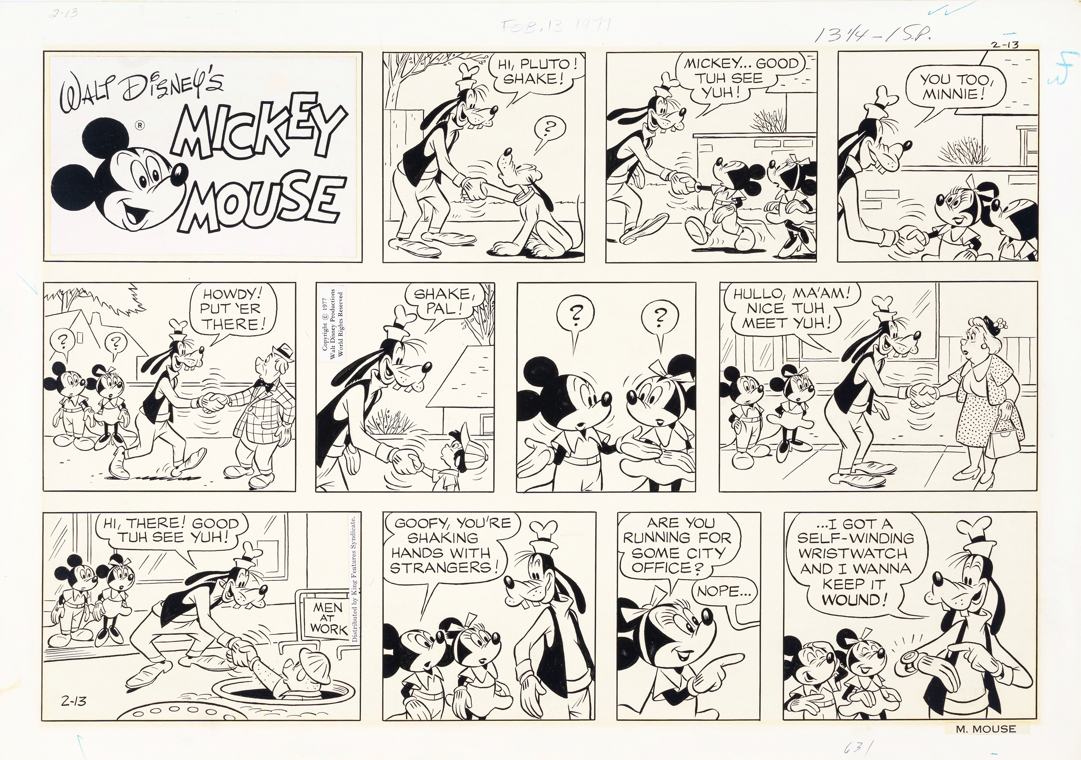Manuel Gonzales - Mickey Mouse 1977 | Fumetti: Tavole e Illustrazioni ...
