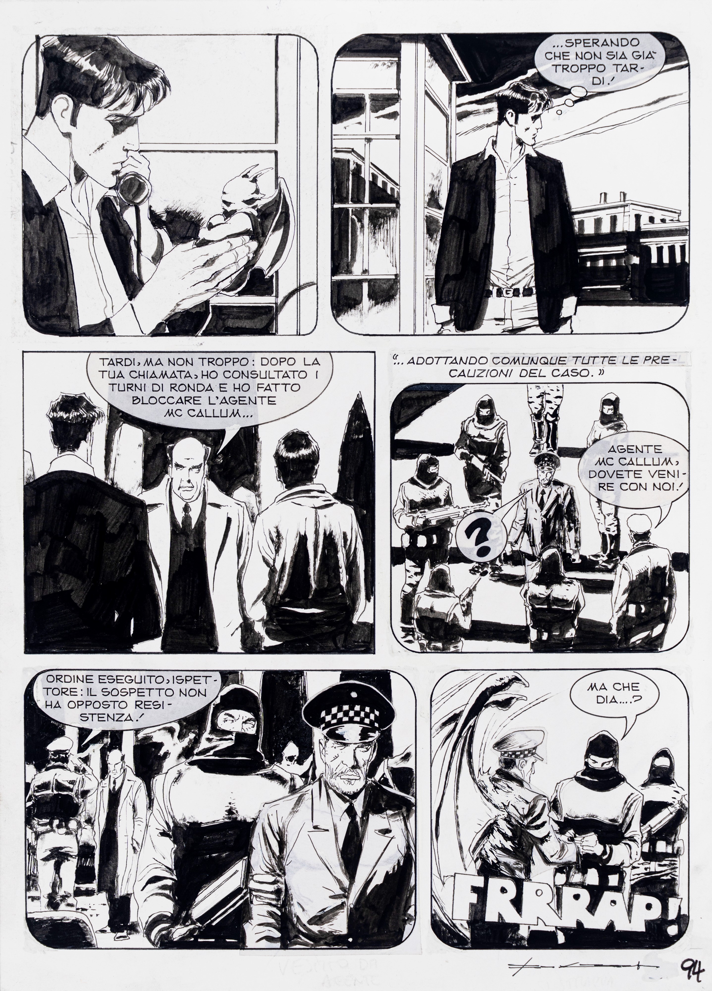 Corrado Roi - Dylan Dog - Il piccolo diavolo 2009 | Fumetti: Tavole e ...