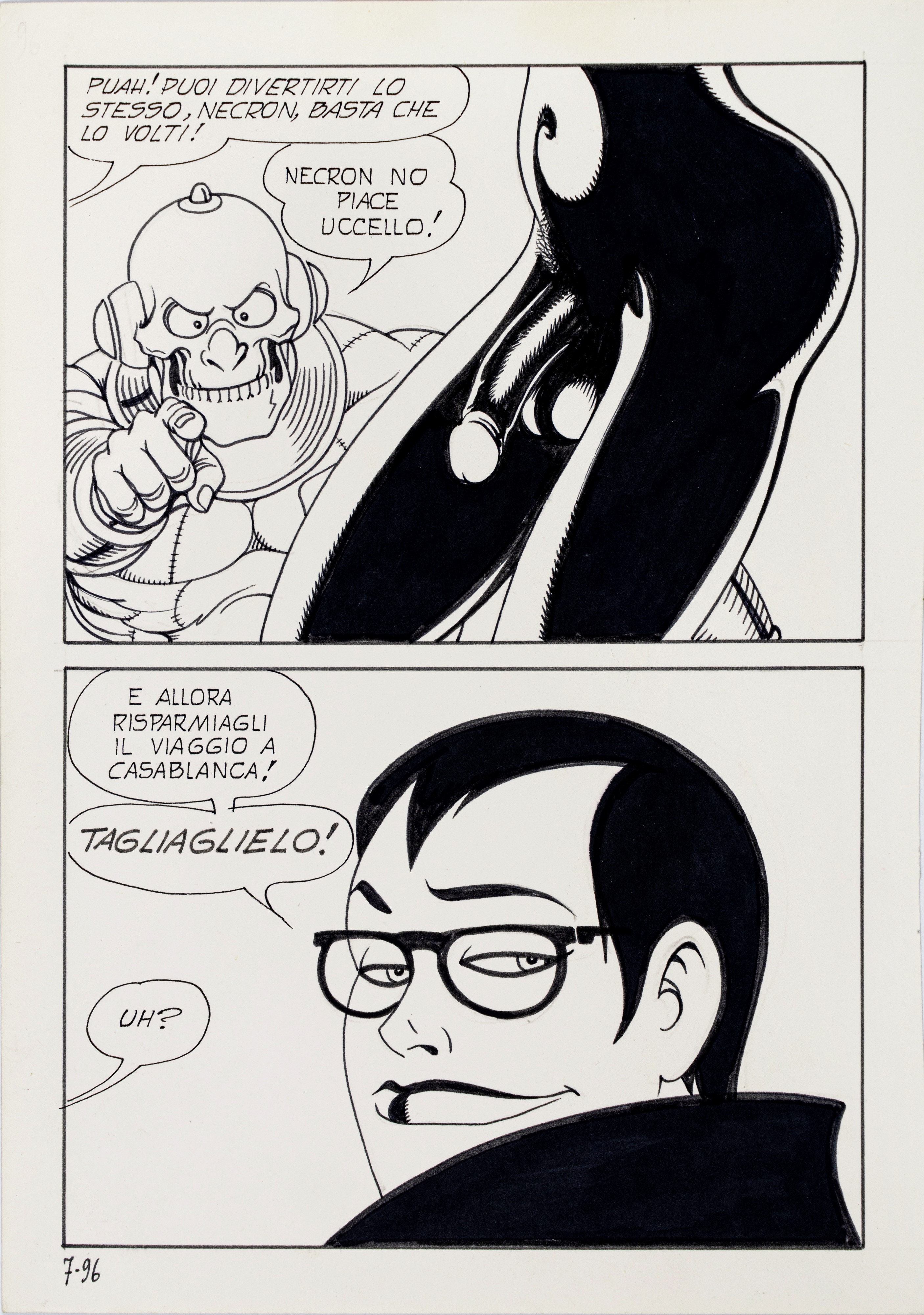 Magnus (Roberto Raviola) - Necron - La balena d'acciaio 1981 | Comic ...