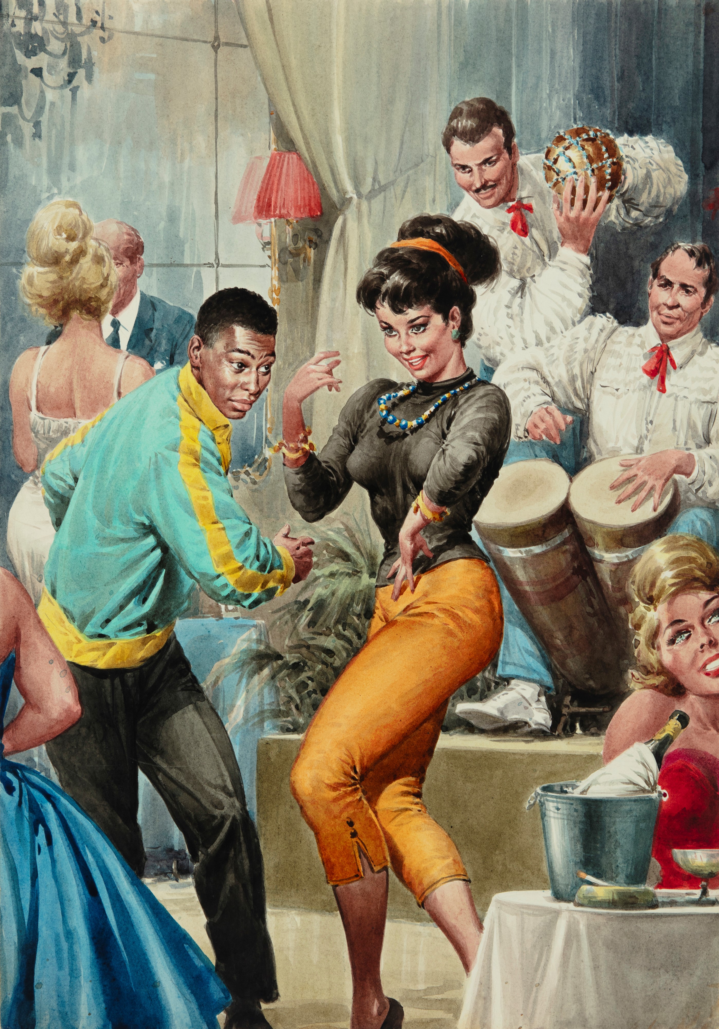 Aldo Torchio - Pelè 1964 | Fumetti: Tavole e Illustrazioni Originali | Finarte, casa d'aste