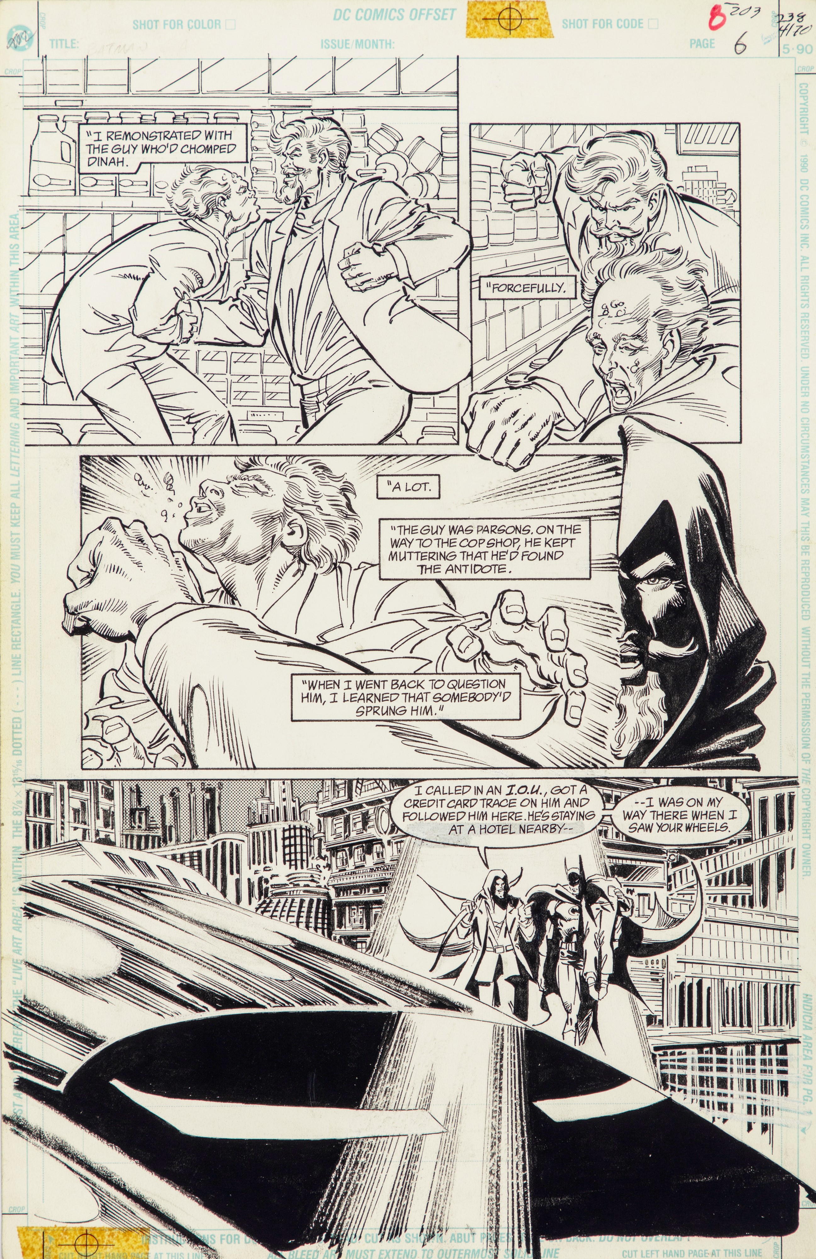 Michael Netzer - Batman/Green Arrow: The Poison Tomorrow 1992 ...