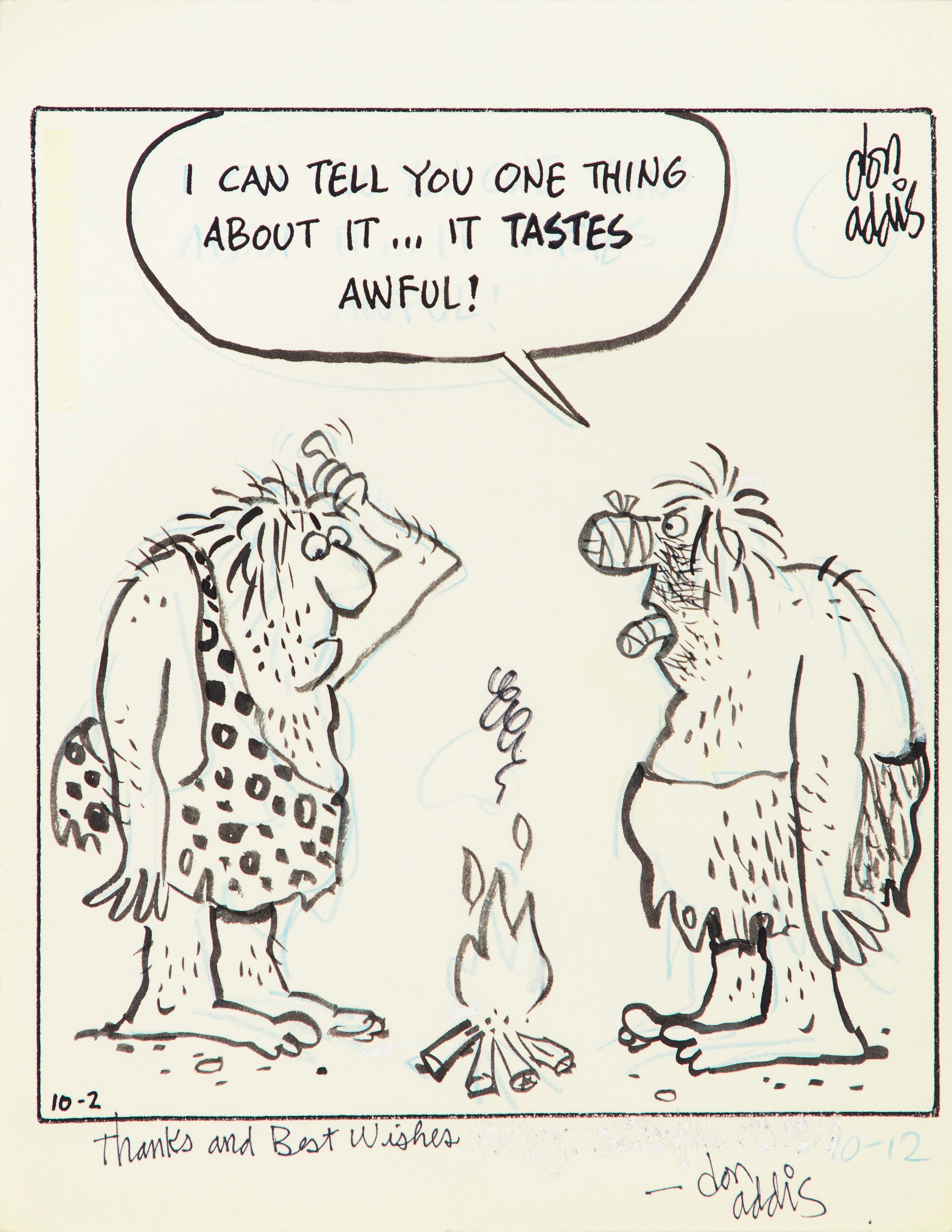 Don Addis - Cavemen 1990 | Fumetti: Tavole e Illustrazioni Originali ...