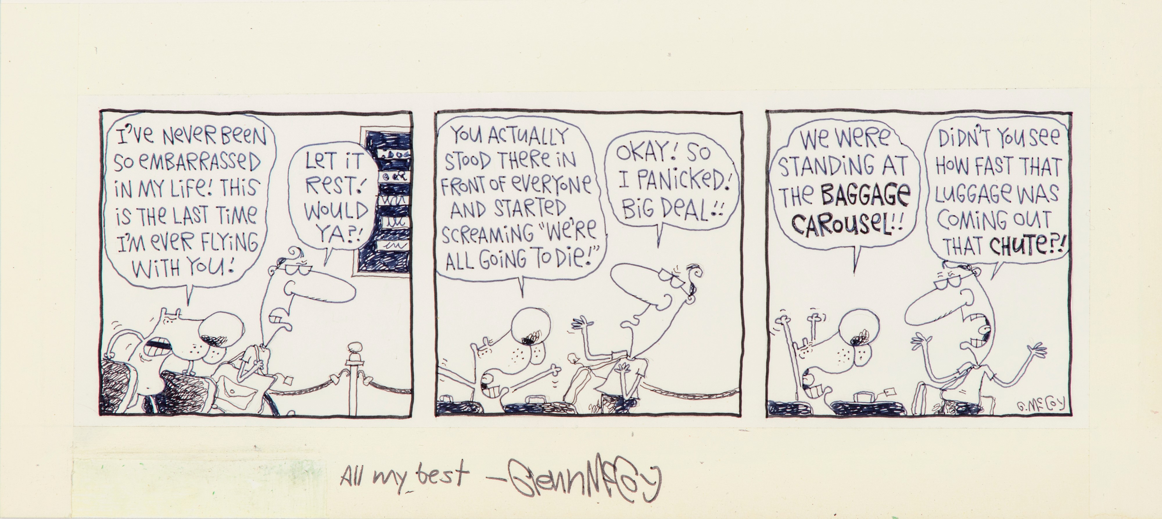 Glenn McCoy - The Duplex 1990s | Original Comic Arts | Finarte, casa d'aste
