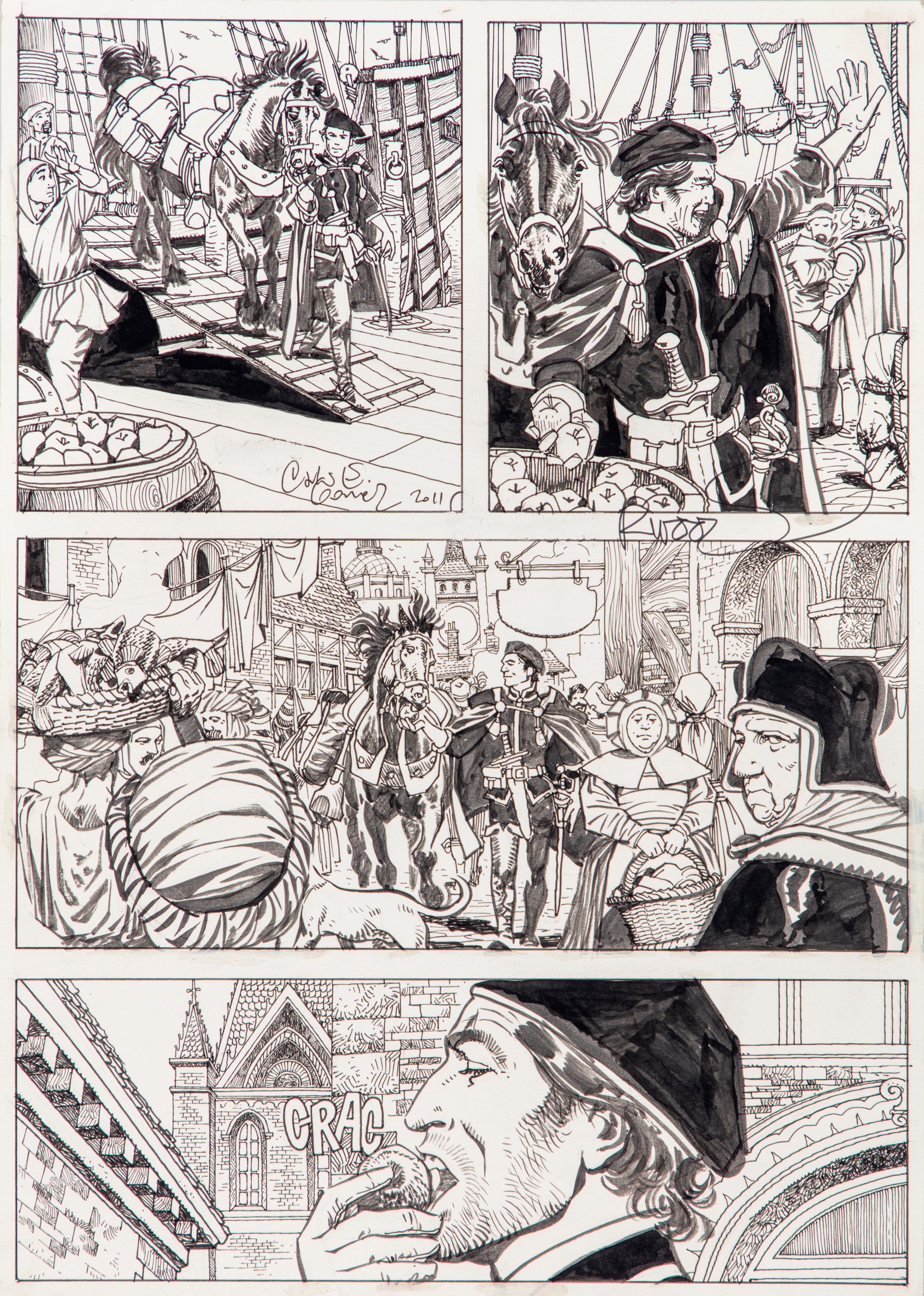 Carlos Gómez - Dago 2000s | Original Comic Arts | Finarte, casa d'aste