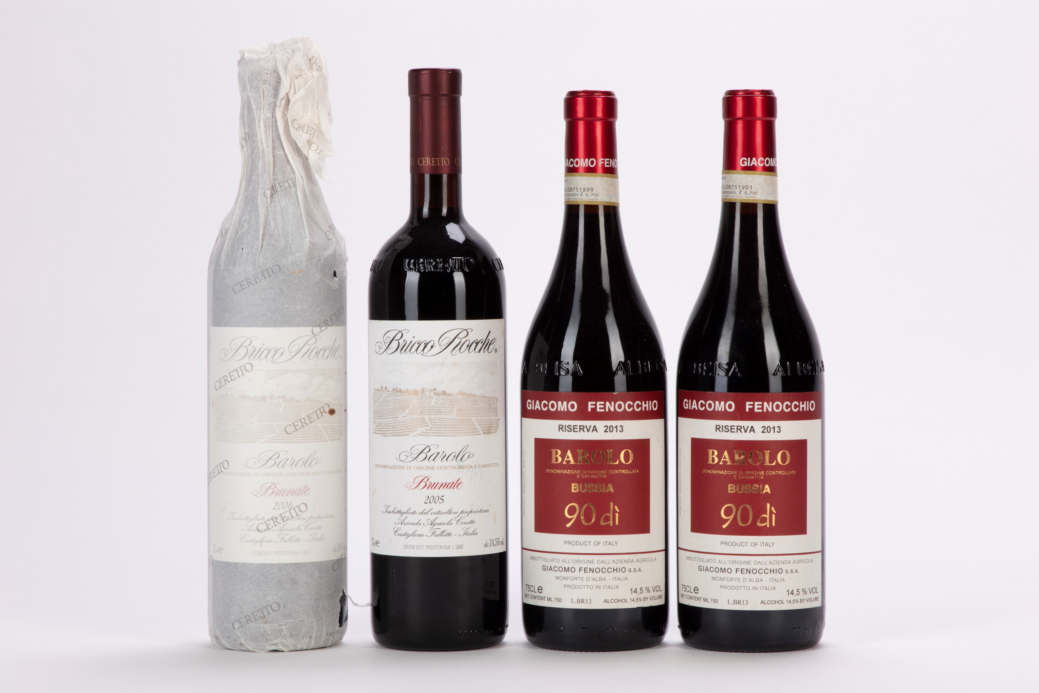 Italia - Selezione Barolo (4 BT) | Vini da Collezione | Finarte, casa d ...