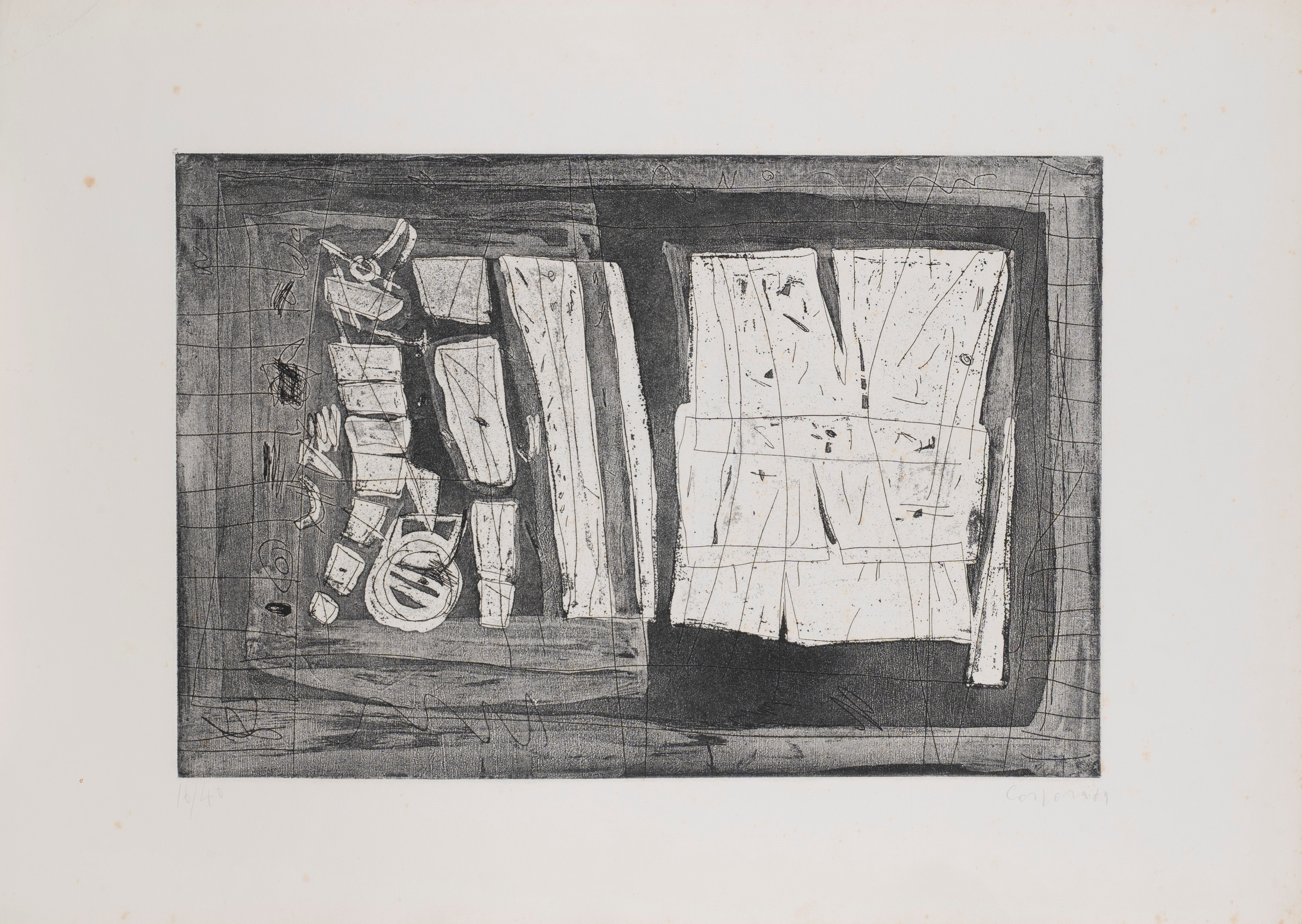 Antonio Corpora - Composizione 1969 | Grafica Internazionale e Multipli ...