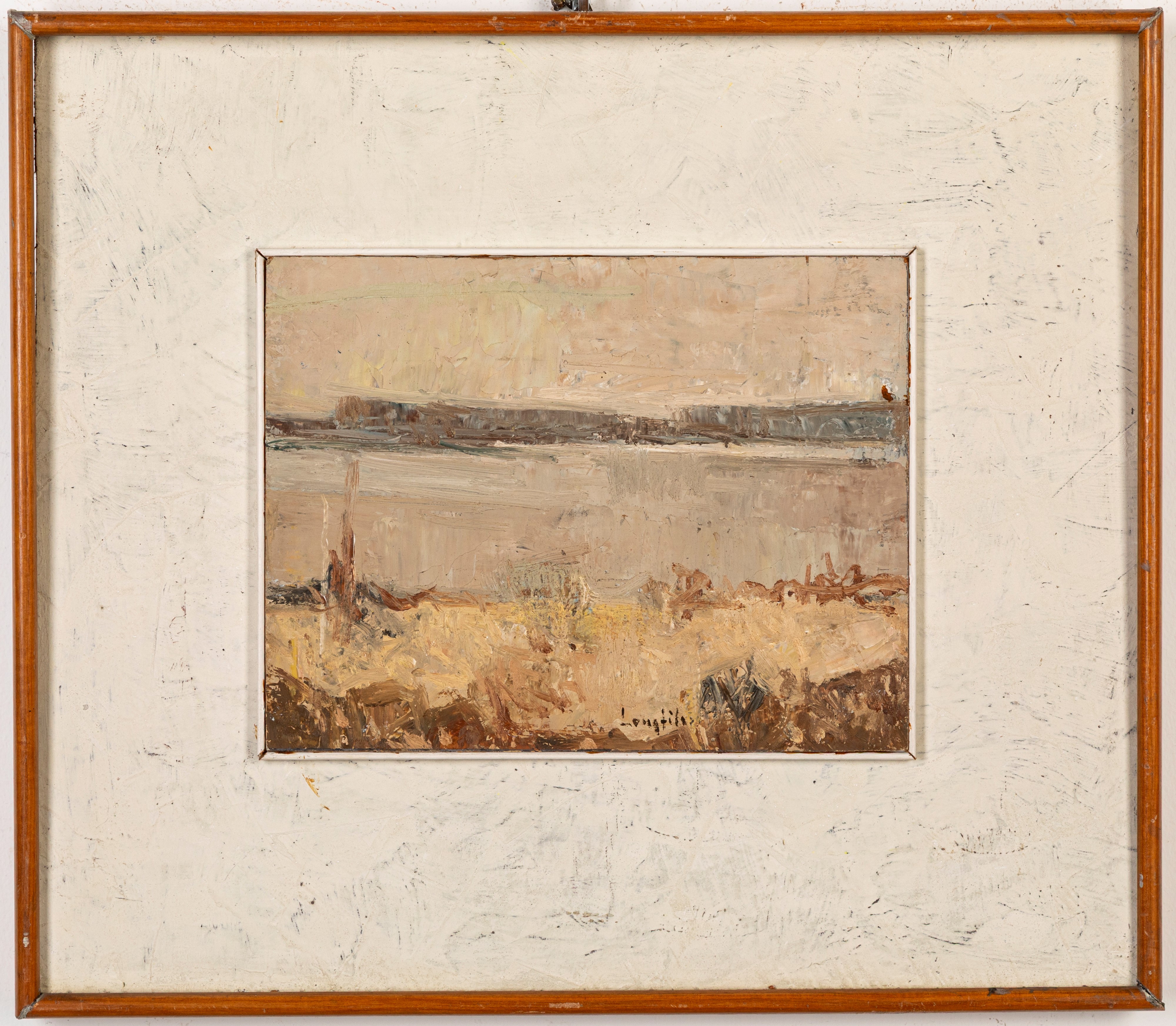 Enrico Longfils - The Po at Governolo 1965 | Easy Collecting: Paintings ...