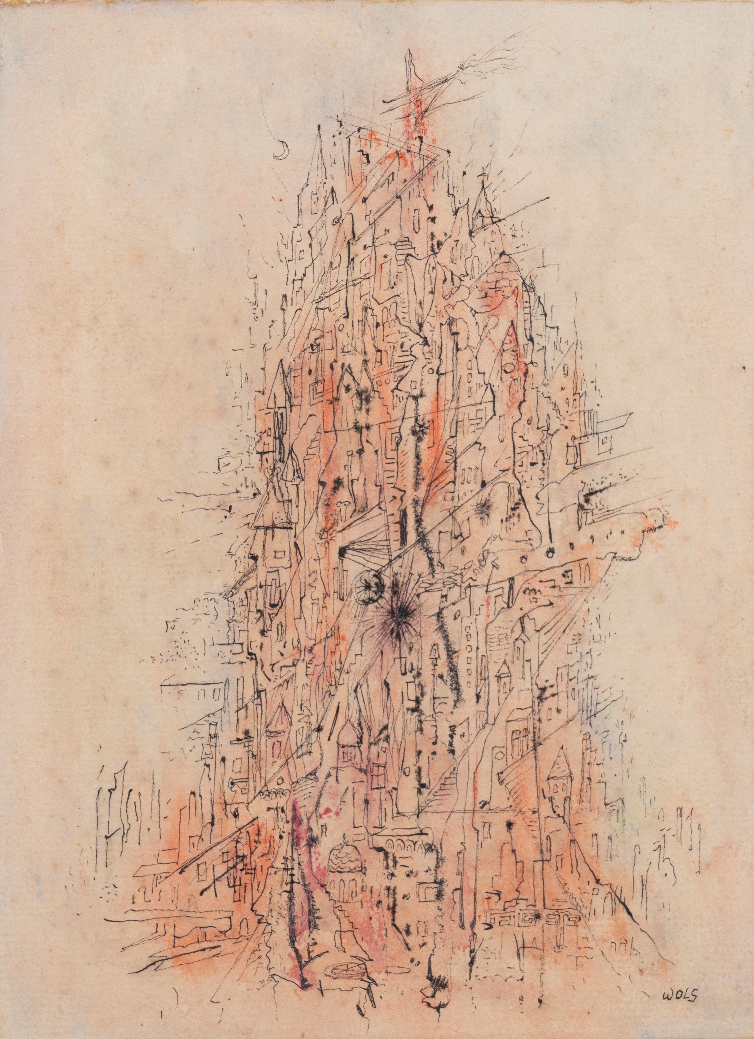 Otto Wols (Alfred Otto Wolfgang Schulze) - La cathédrale 1947 | Modern ...