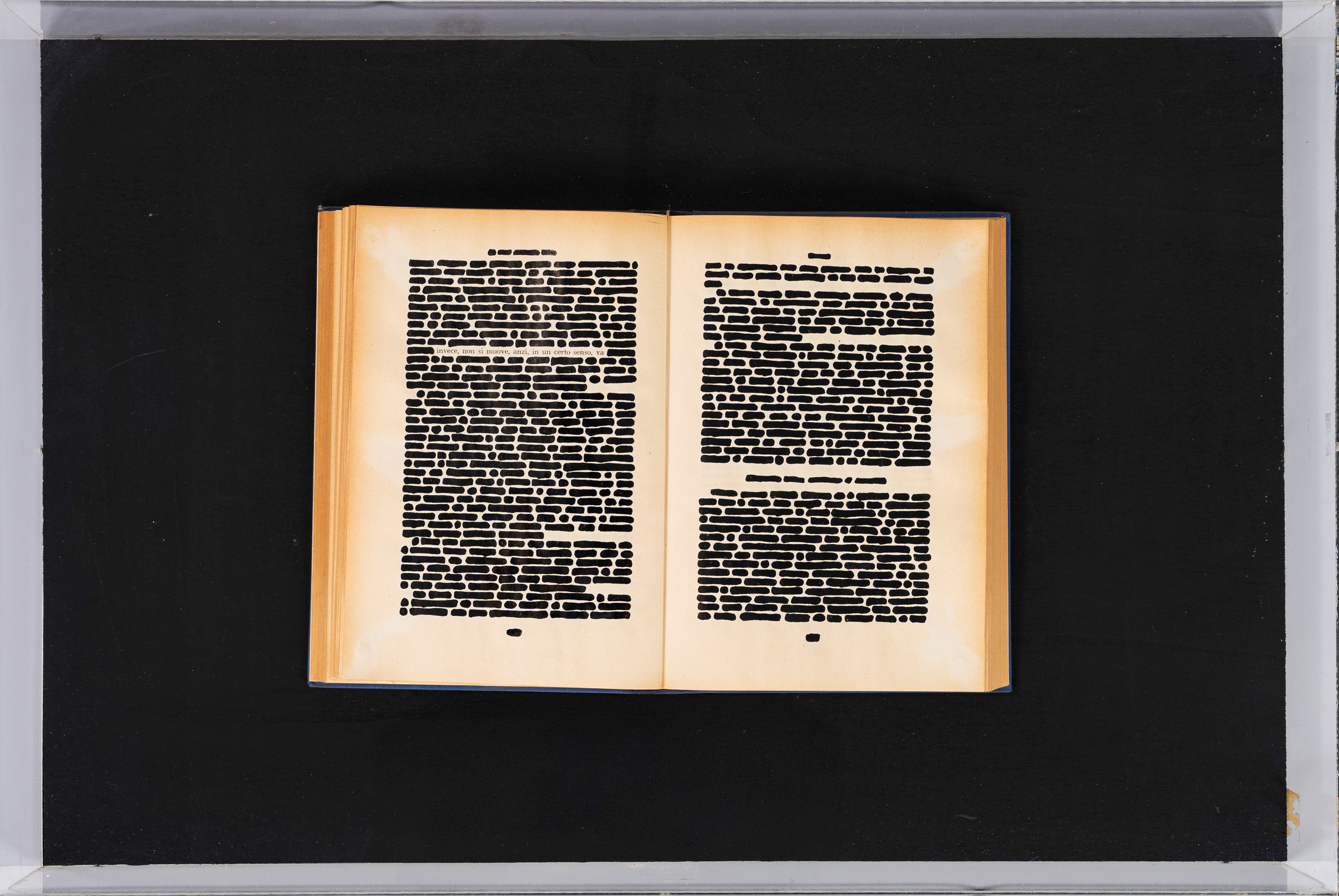 Emilio Isgrò - Libro cancellato 1968 | Arte Moderna e Contemporanea ...