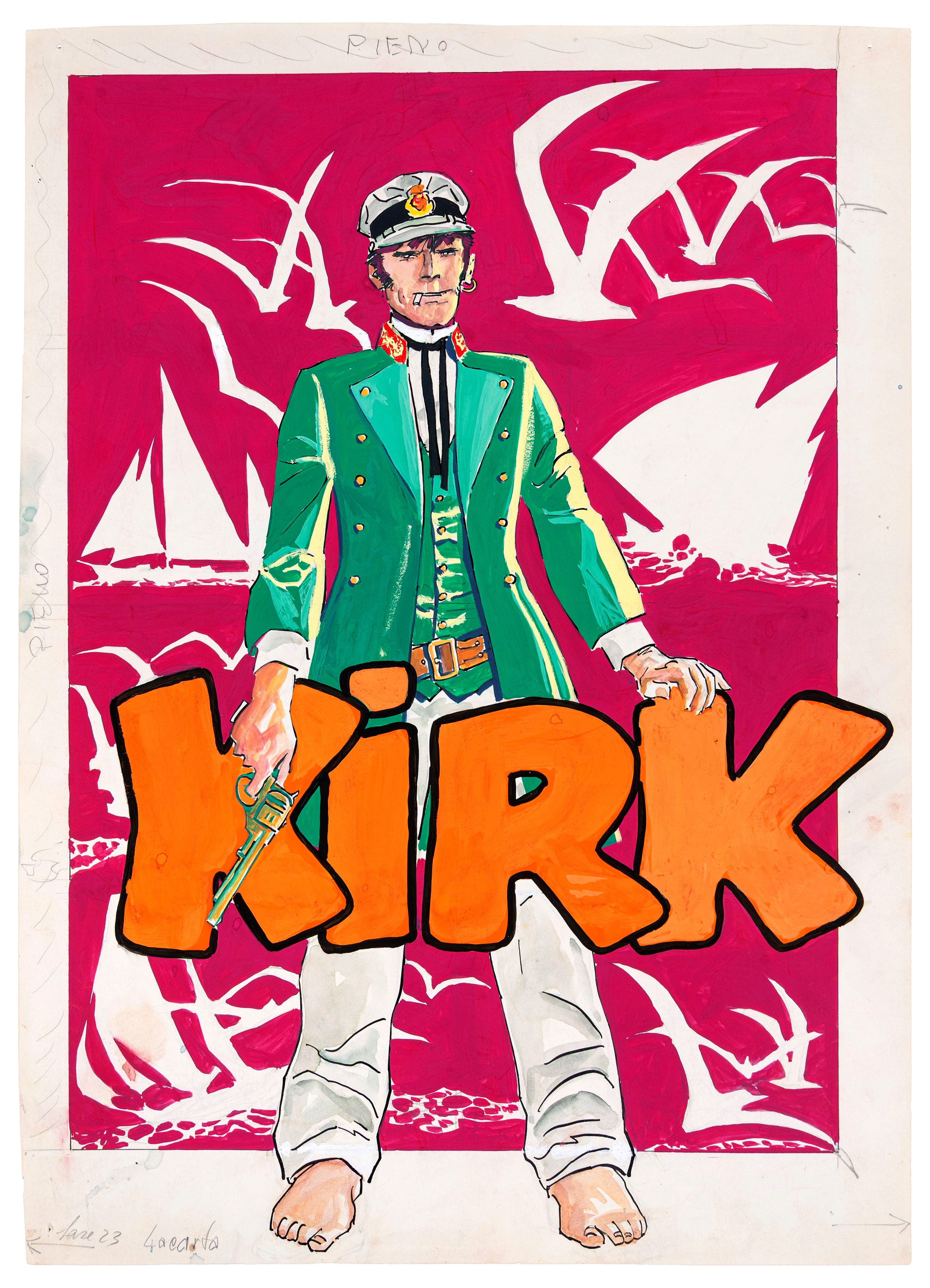 Hugo Pratt - Sgt. Kirk - Corto Maltese 1968 | Masters of Comic Art ...