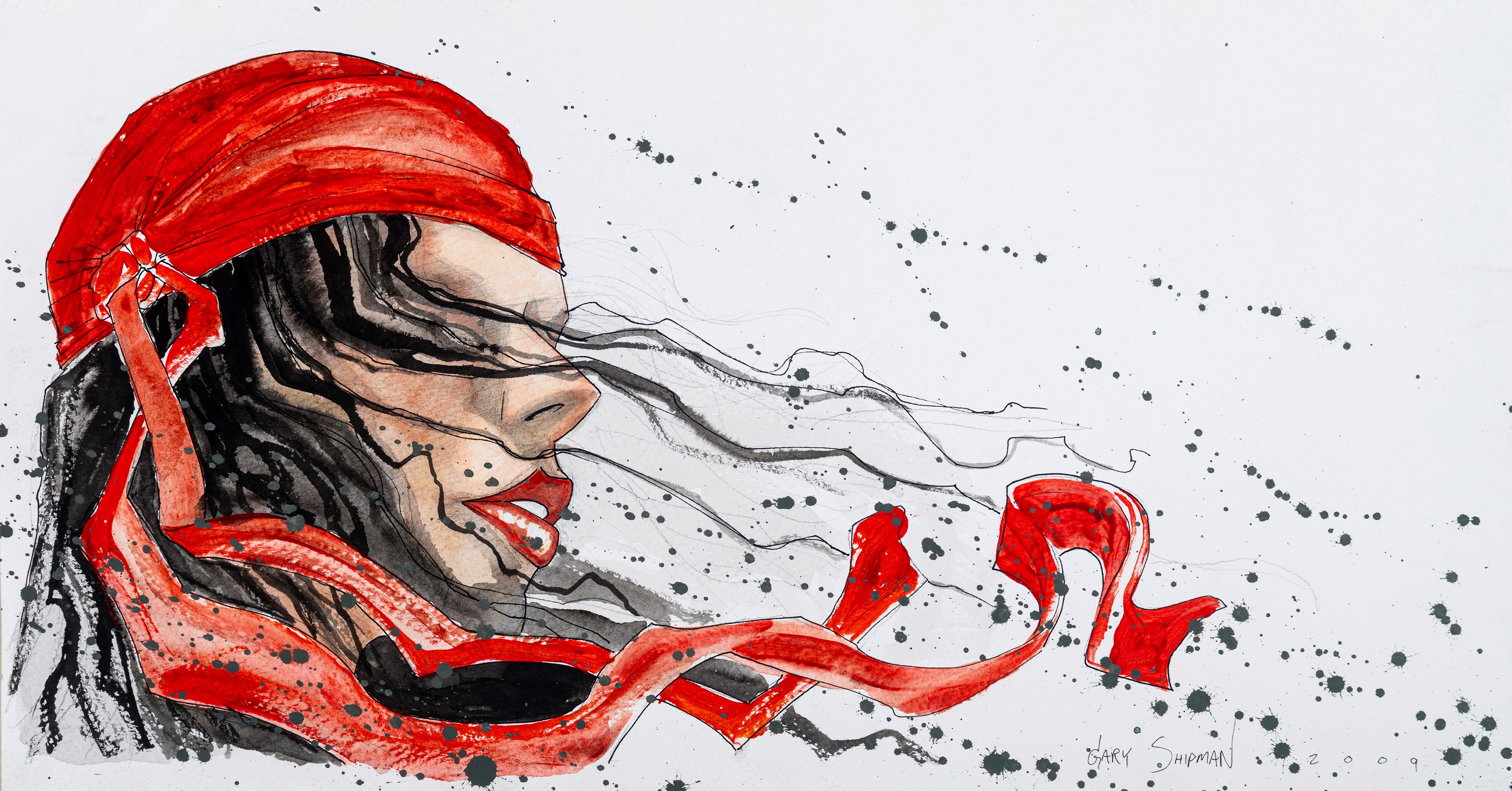 Gary Shipman - Elektra 2009 | Masters of Comic Art | Finarte, casa d'aste