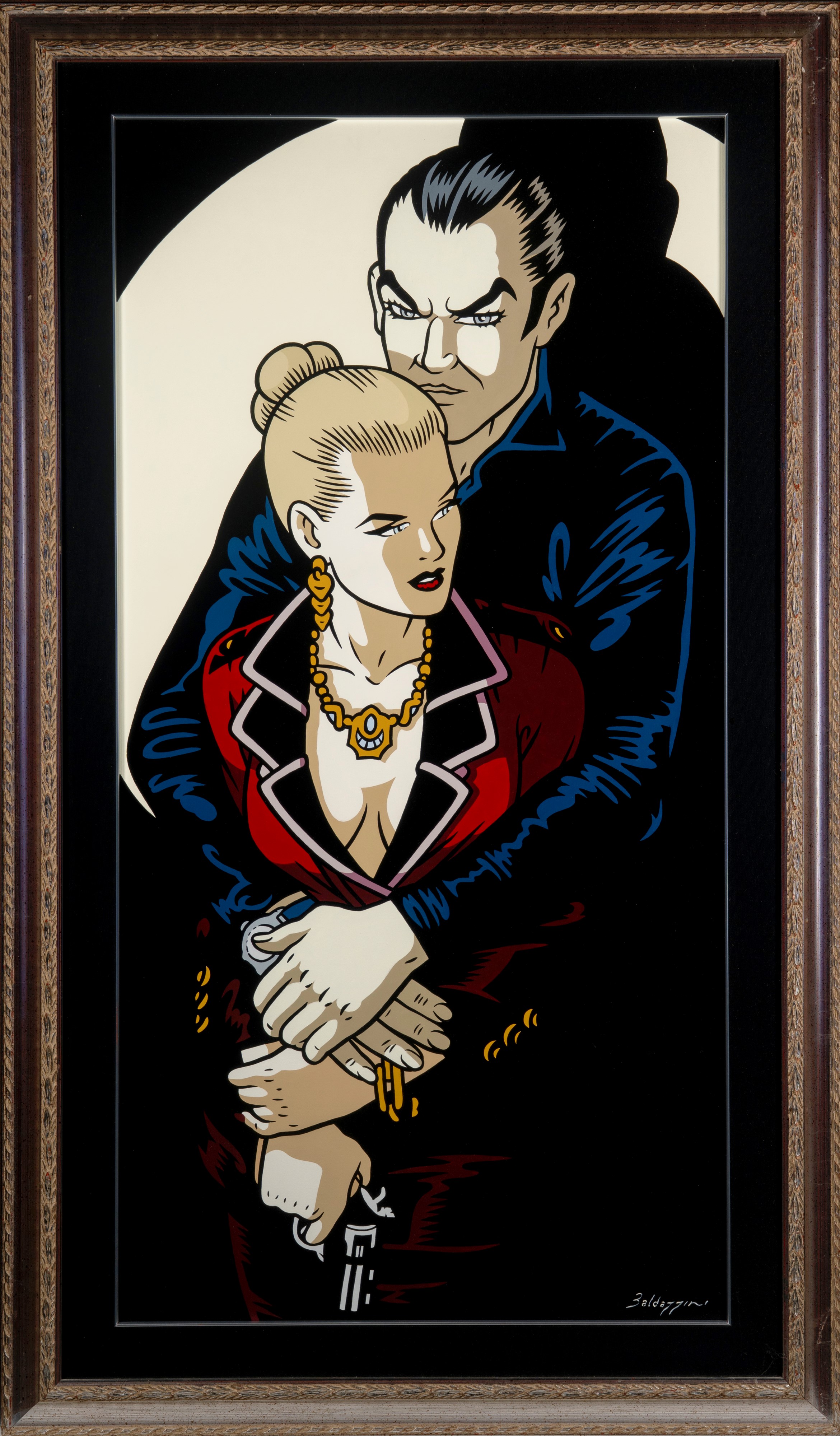 Roberto Baldazzini - Diabolik e Eva 2000s | Masters of Comic Art | Finarte, casa d'aste