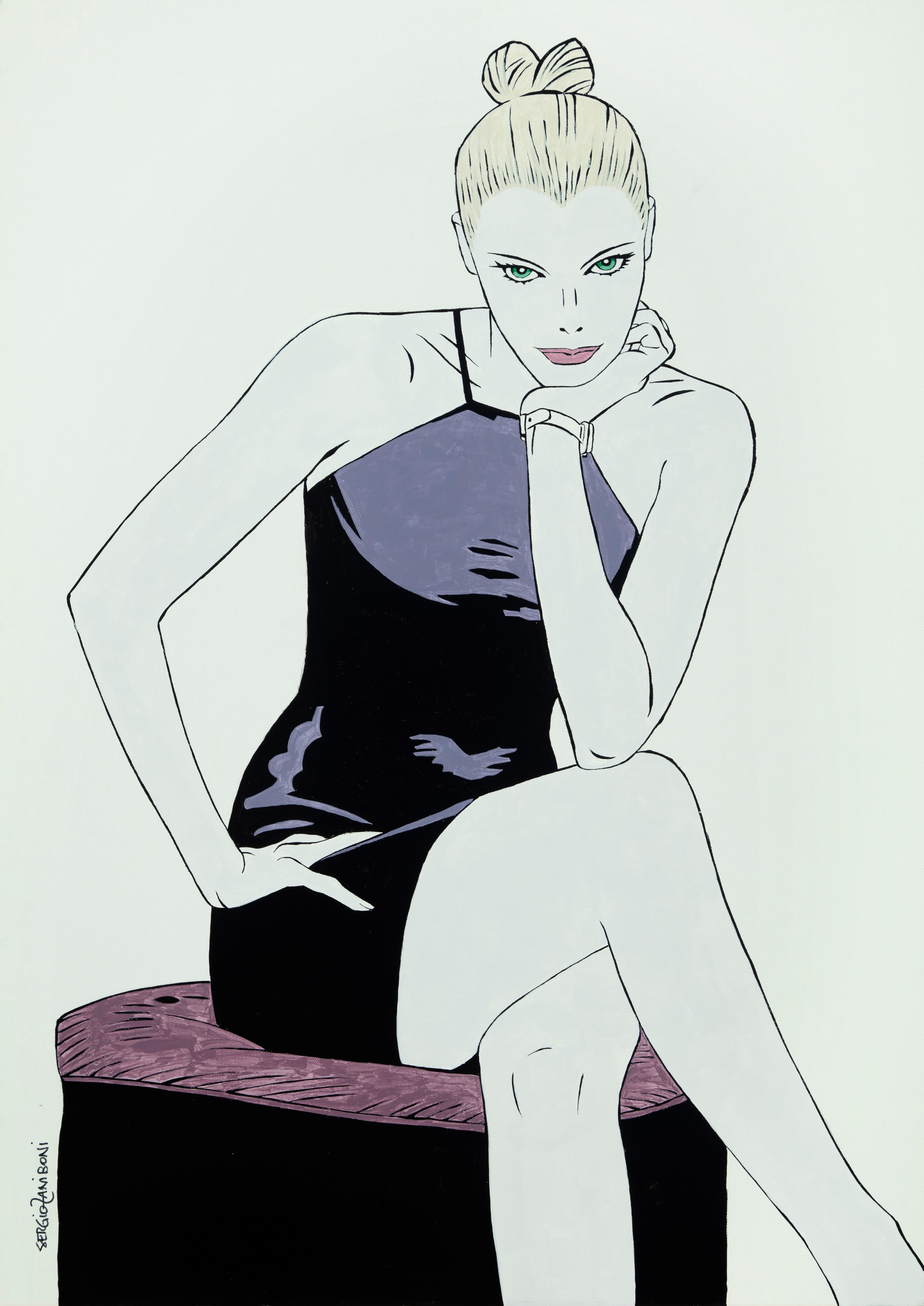 Sergio Zaniboni - Eva Kant 2010s | Masters of Comic Art | Finarte, casa ...
