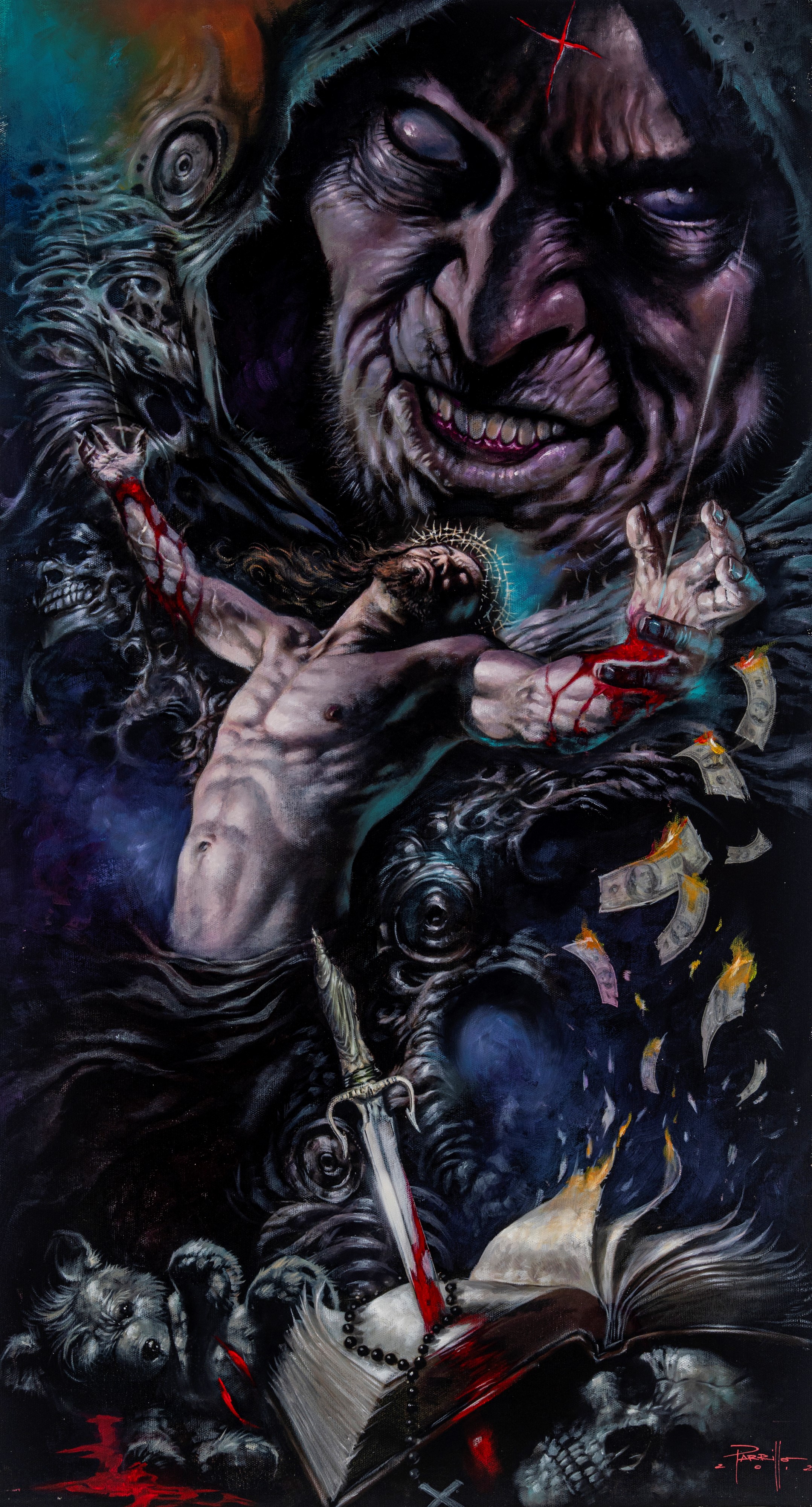 Lucio Parrillo - Crocifissione 2012 | Masters of Comic Art | Finarte ...