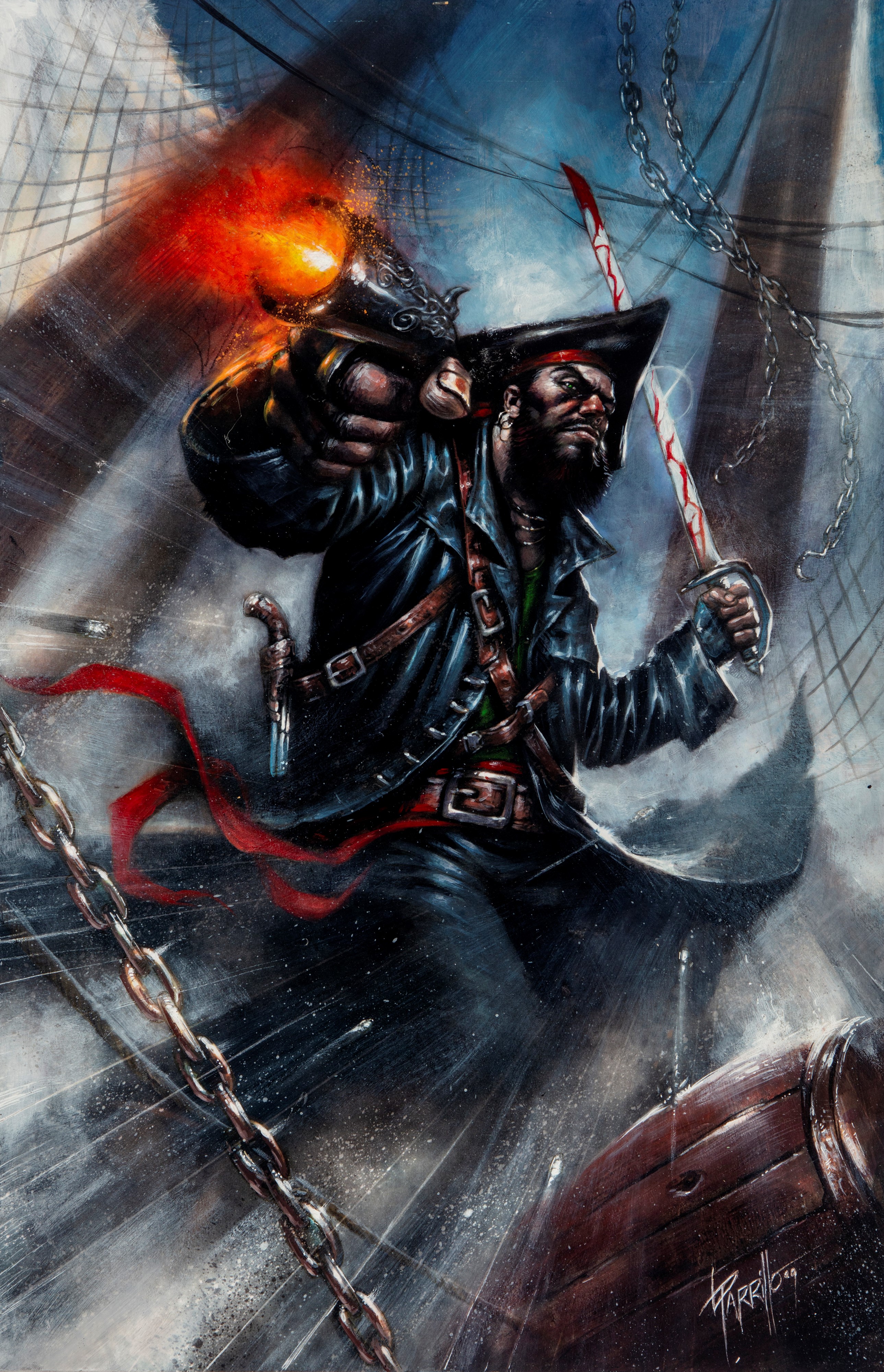 Lucio Parrillo - Blackbeard: Legend of the Pyrate King 2009 | Masters ...