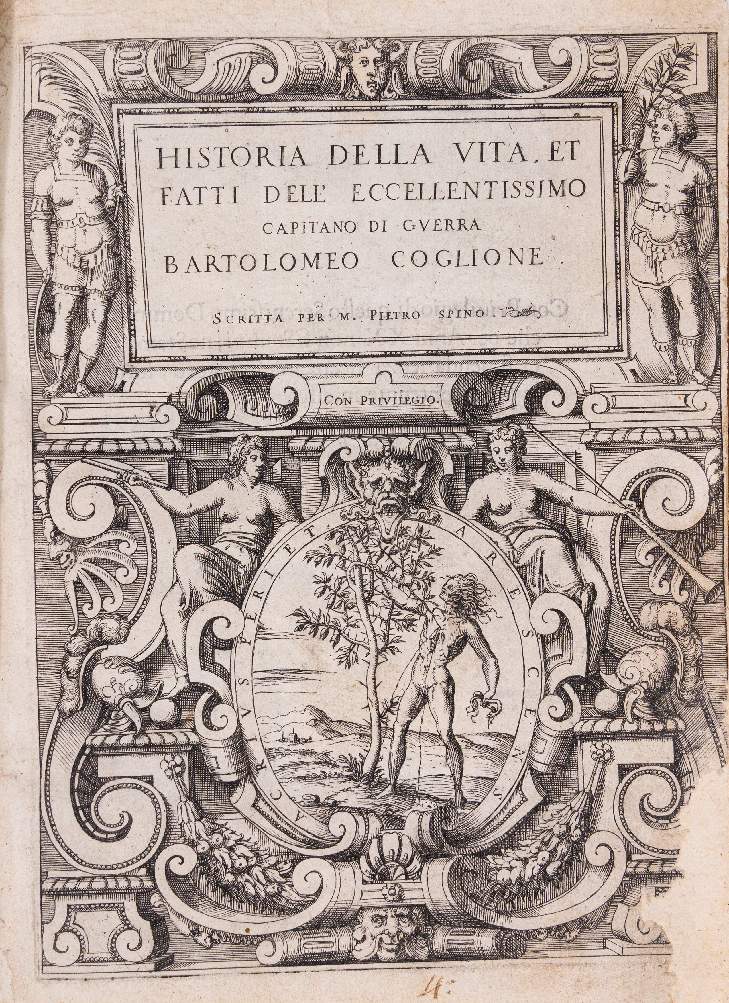 Spino, Pietro - History of the life and deeds of the Most Excellent War ...