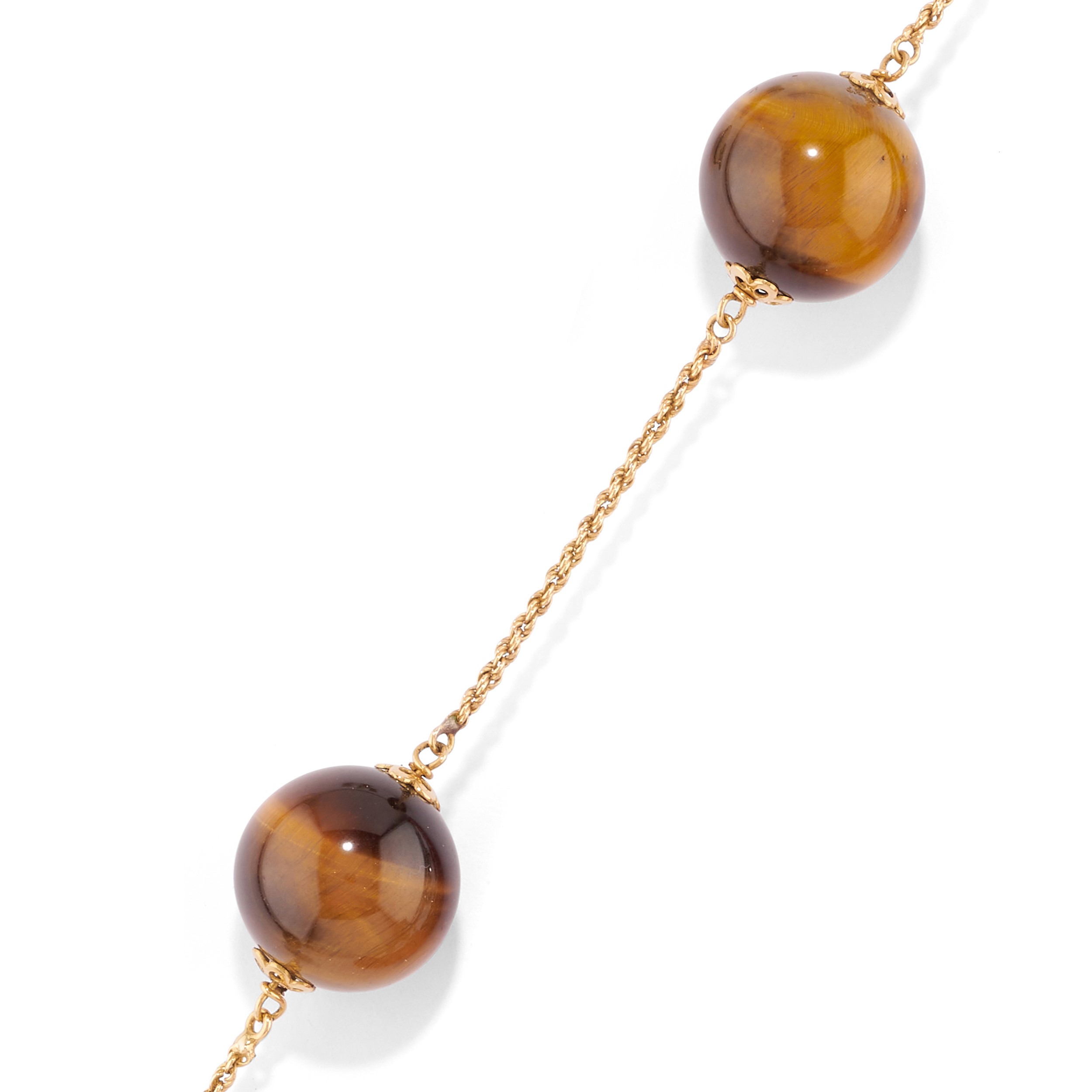 Tiger eye necklace | Fine Jewels | Finarte, casa d'aste