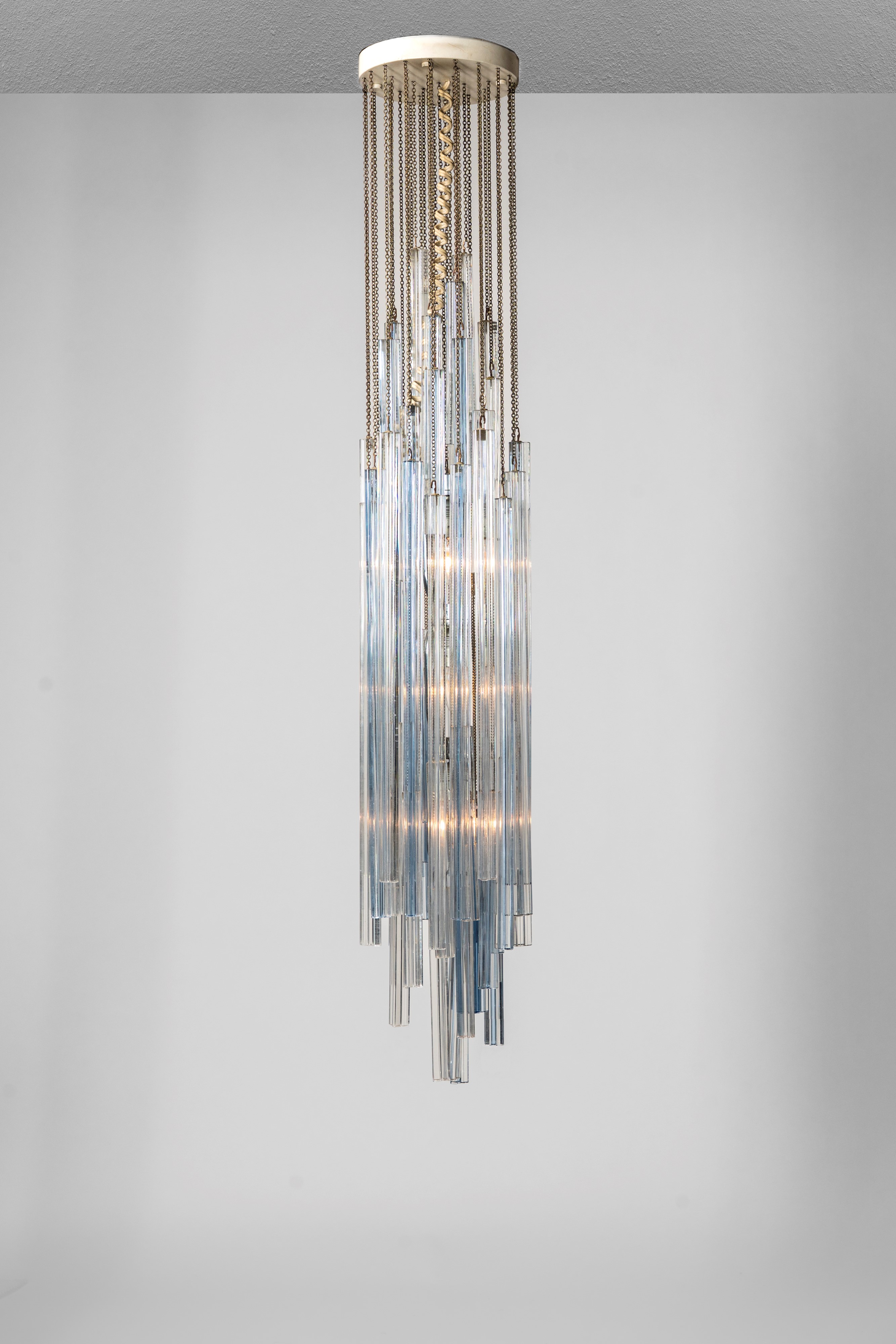 Studio Venini - Lampadario modello 'Trilobo' 1960 circa | Design ...