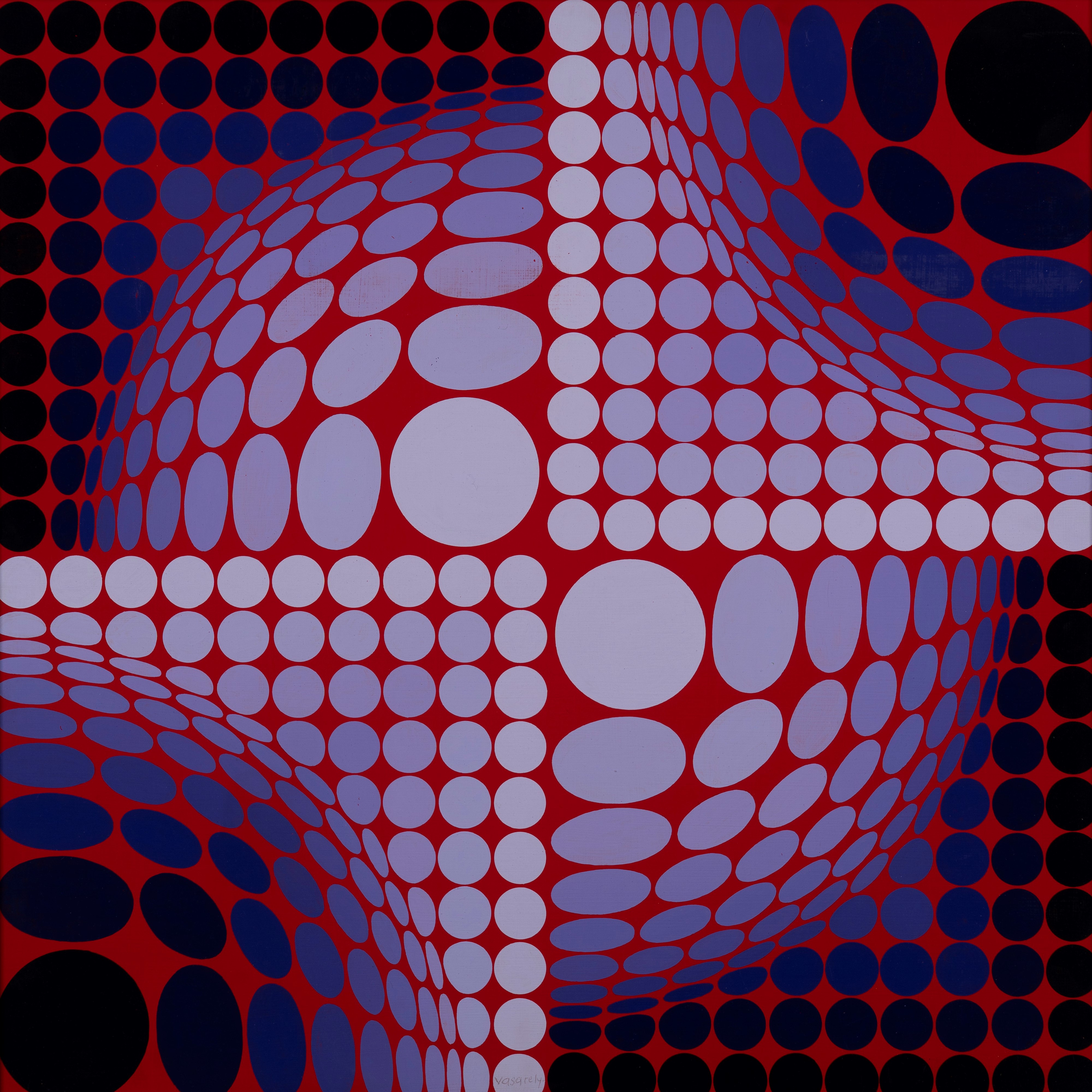 Victor Vasarely - Ellen 1974 | Modern & Contemporary Art | Finarte ...