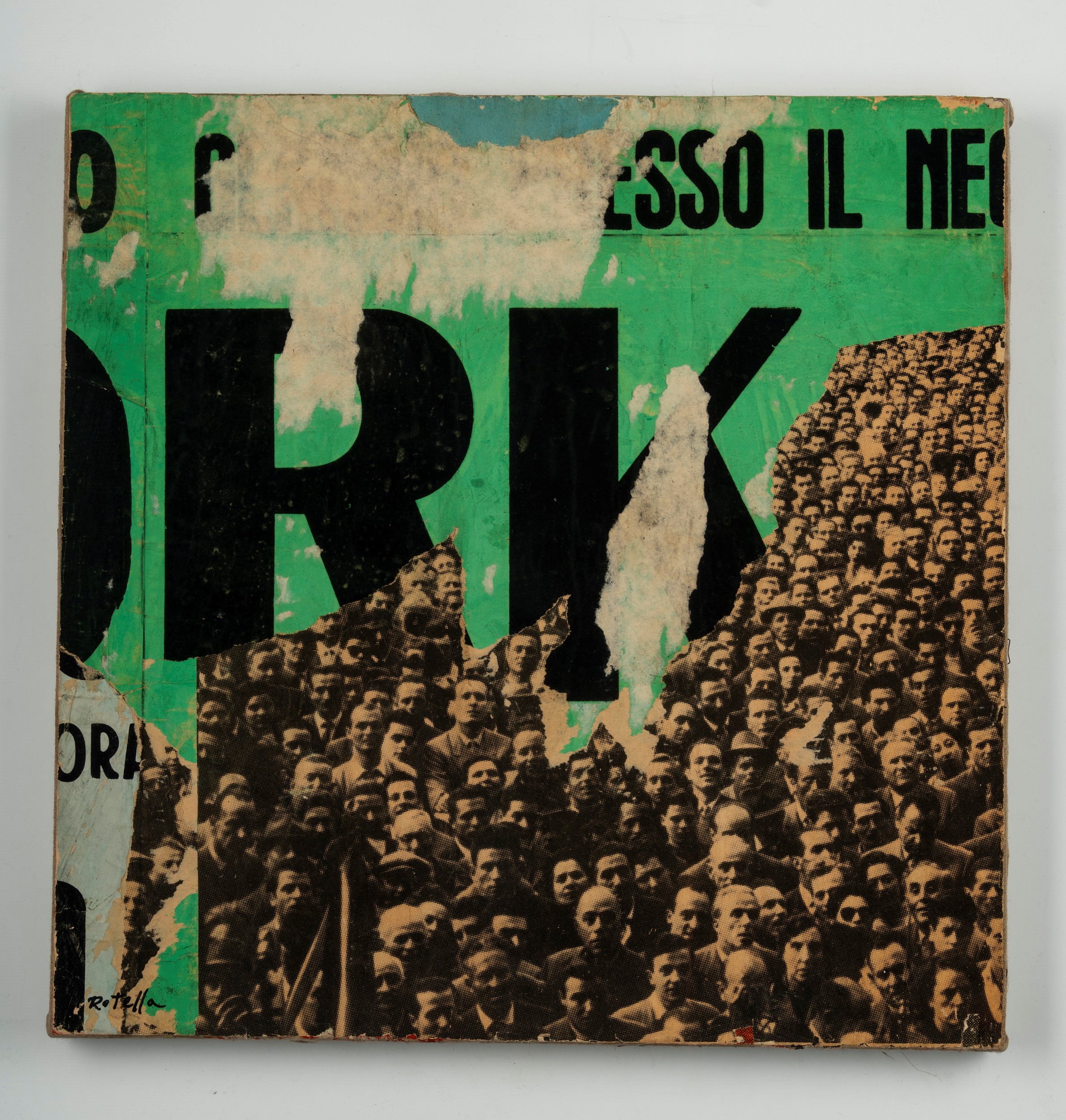 Mimmo Rotella - Il congresso 1962 | Modern & Contemporary Art | Finarte ...