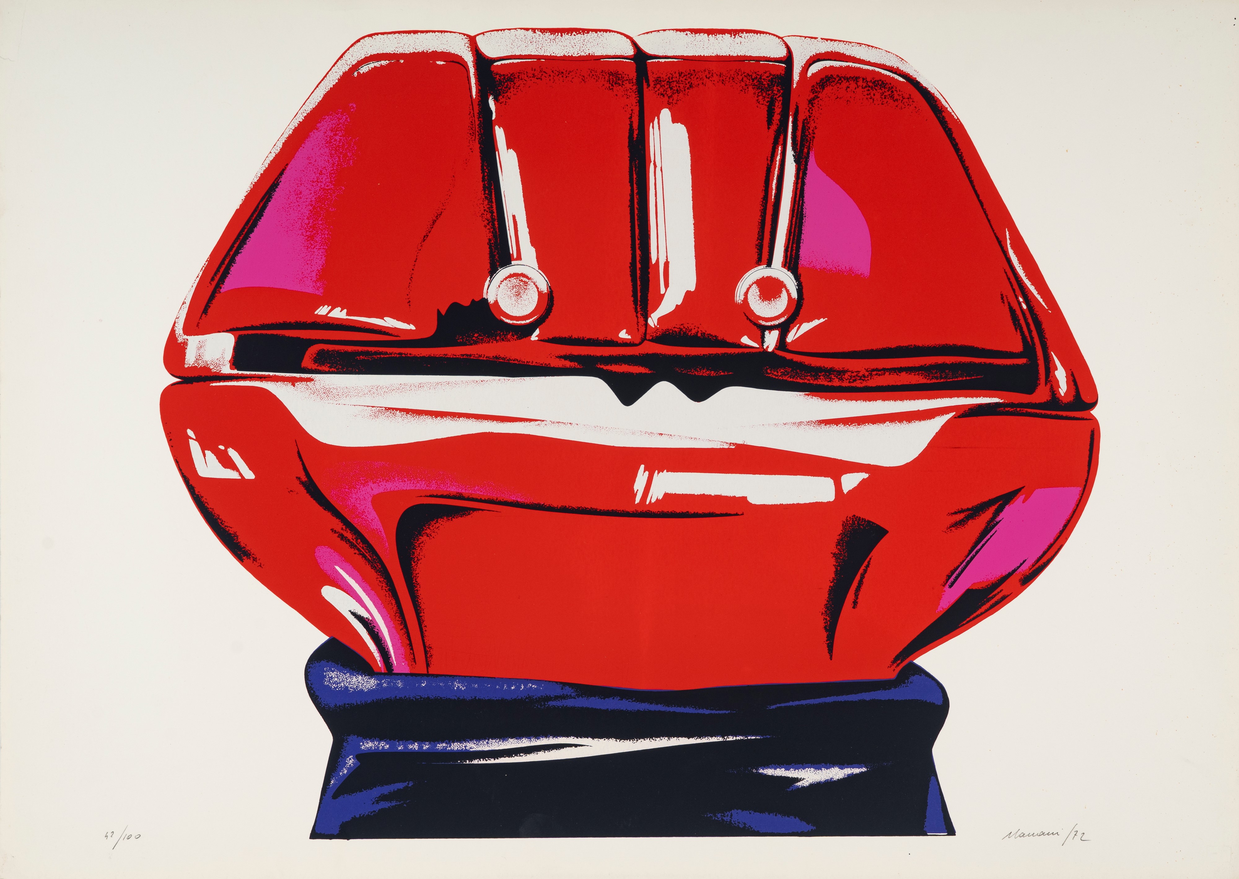 Umberto Mariani - Senza titolo 1972 | Curiosità per una Collezione ...