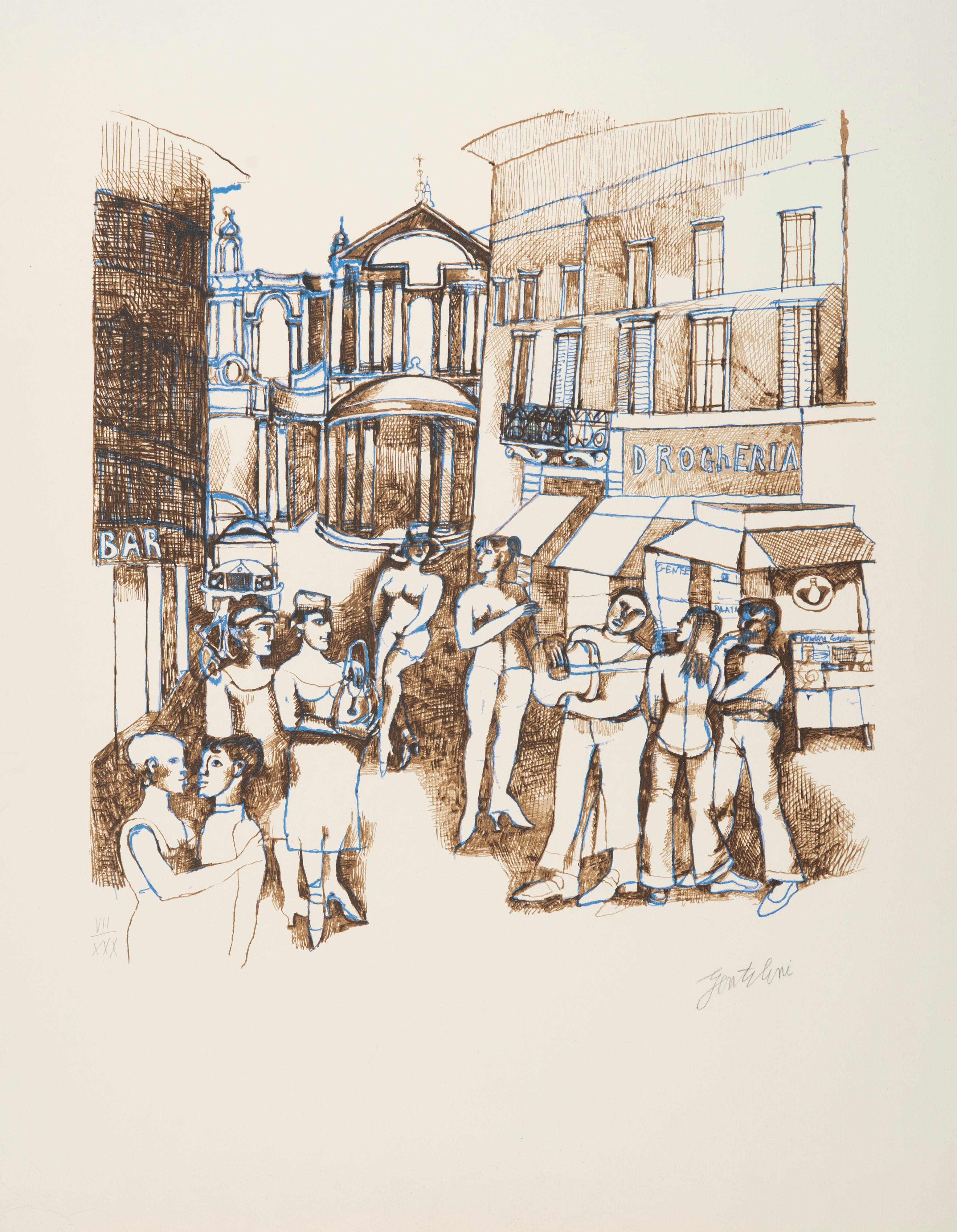 Franco Gentilini - Senza titolo | Curiosità per una Collezione / Arte ...