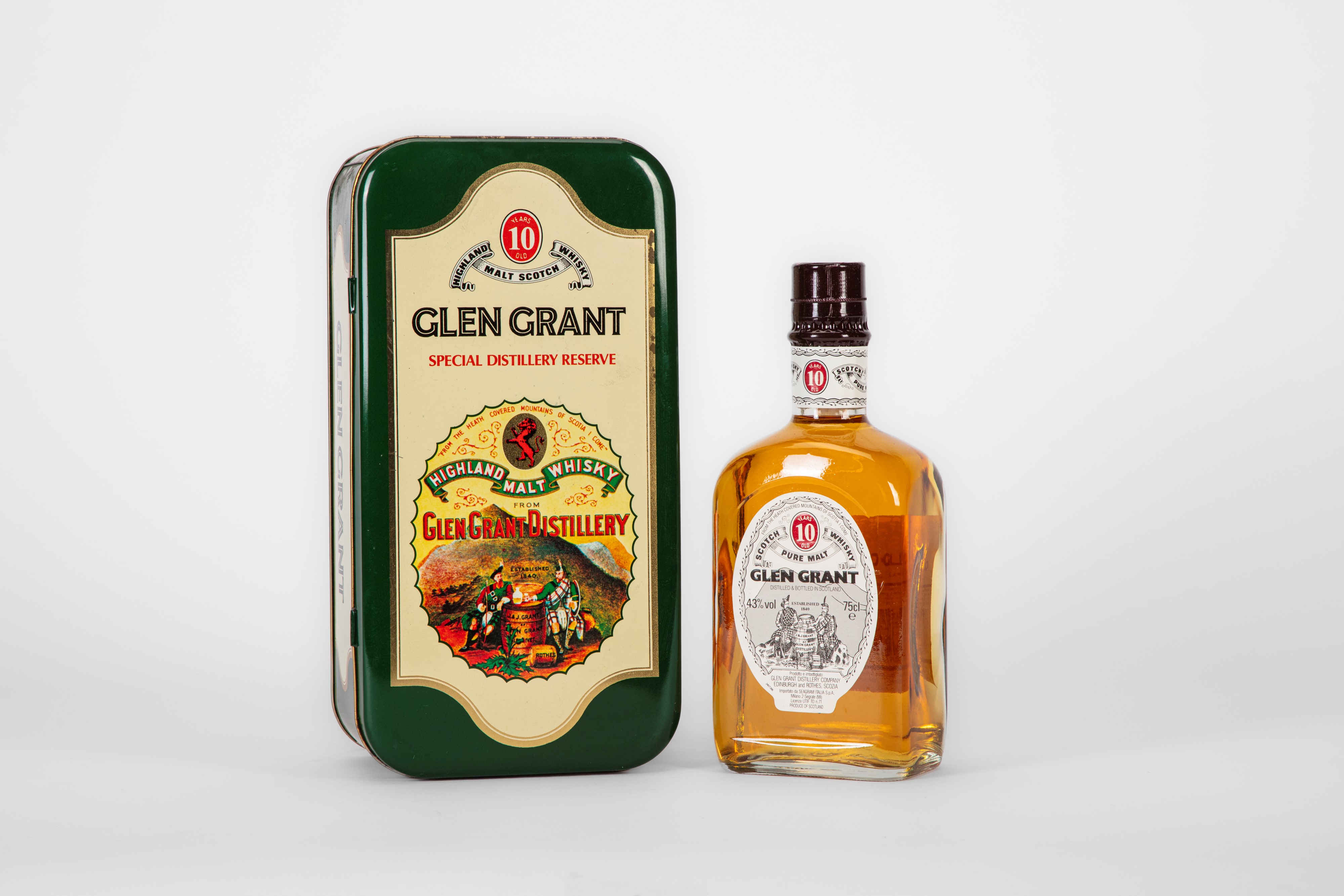 Scozia - Glen Grant, 10 Years Old Highland Malt Scotch Whisky Special ...