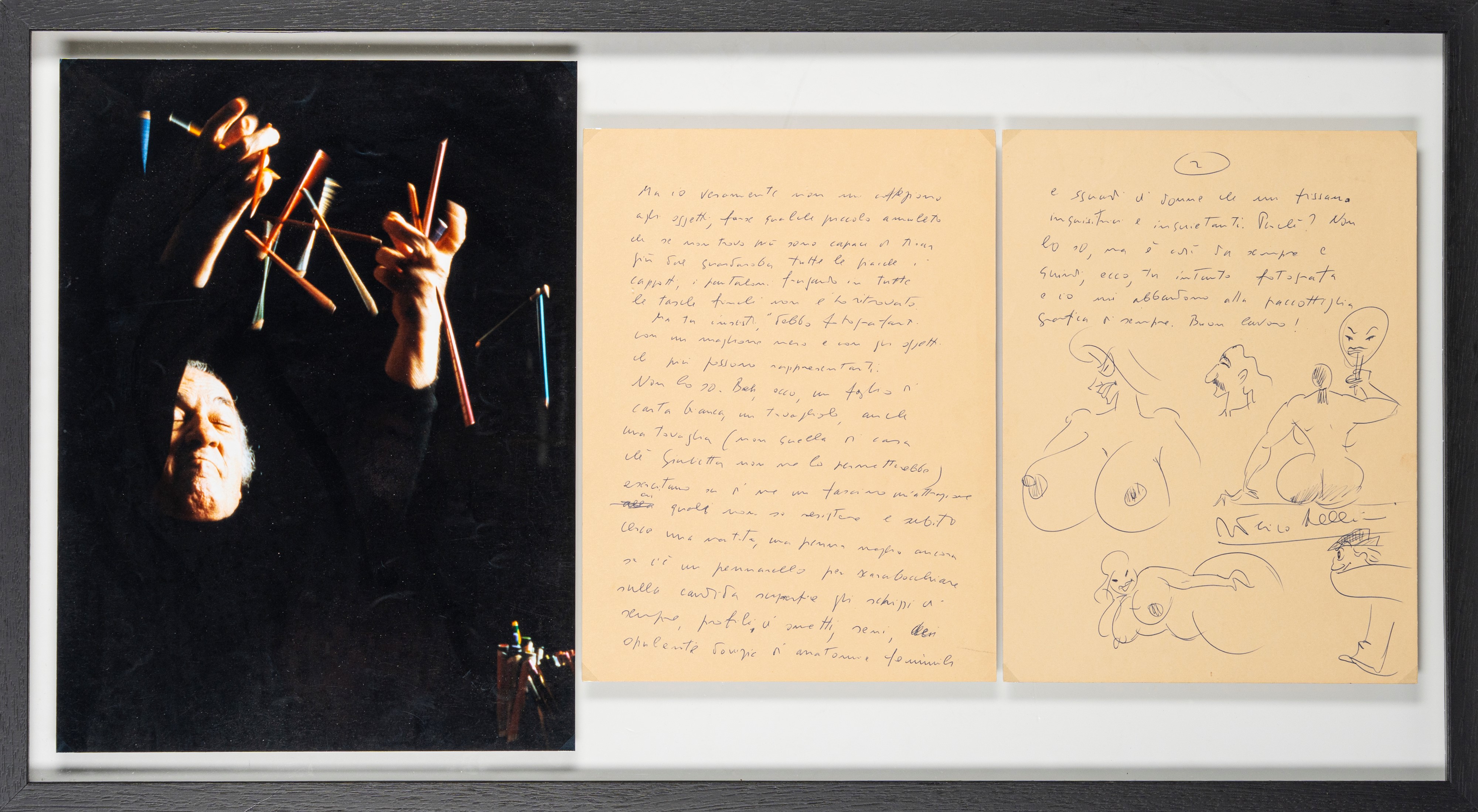 Pino Settanni, Federico Fellini - Untitled 1989 | Italian Photographs ...