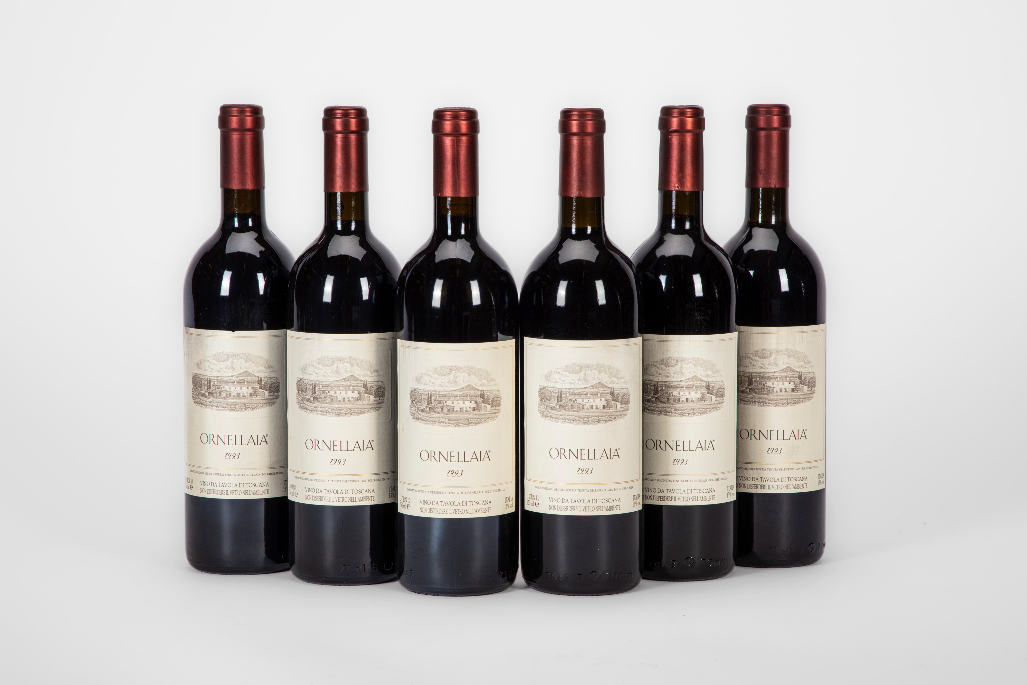 Italia - Ornellaia Bolgheri Superiore (6 BT) 1993 | Fine Wines ...