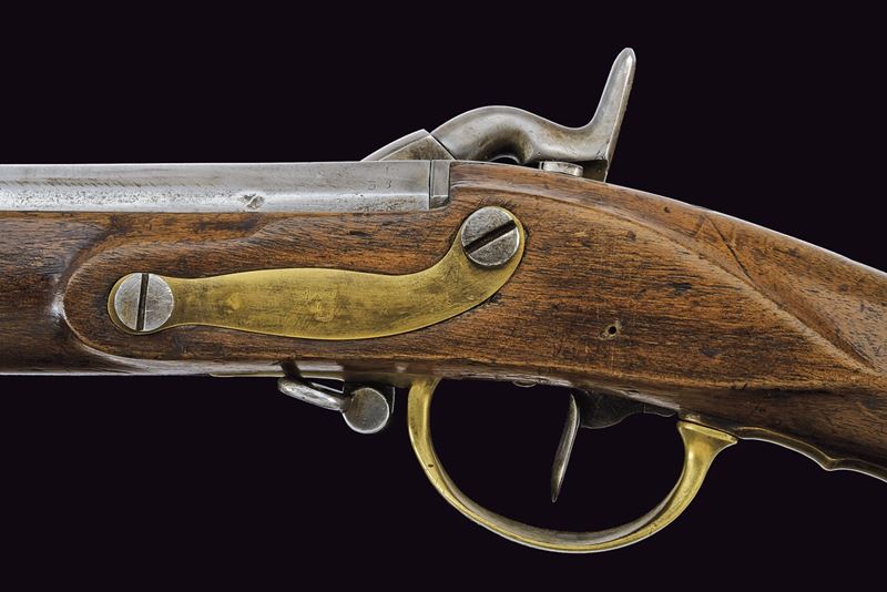 A percussion gun for Forest Guards of the "Lombardo-Veneto" kingdom ...